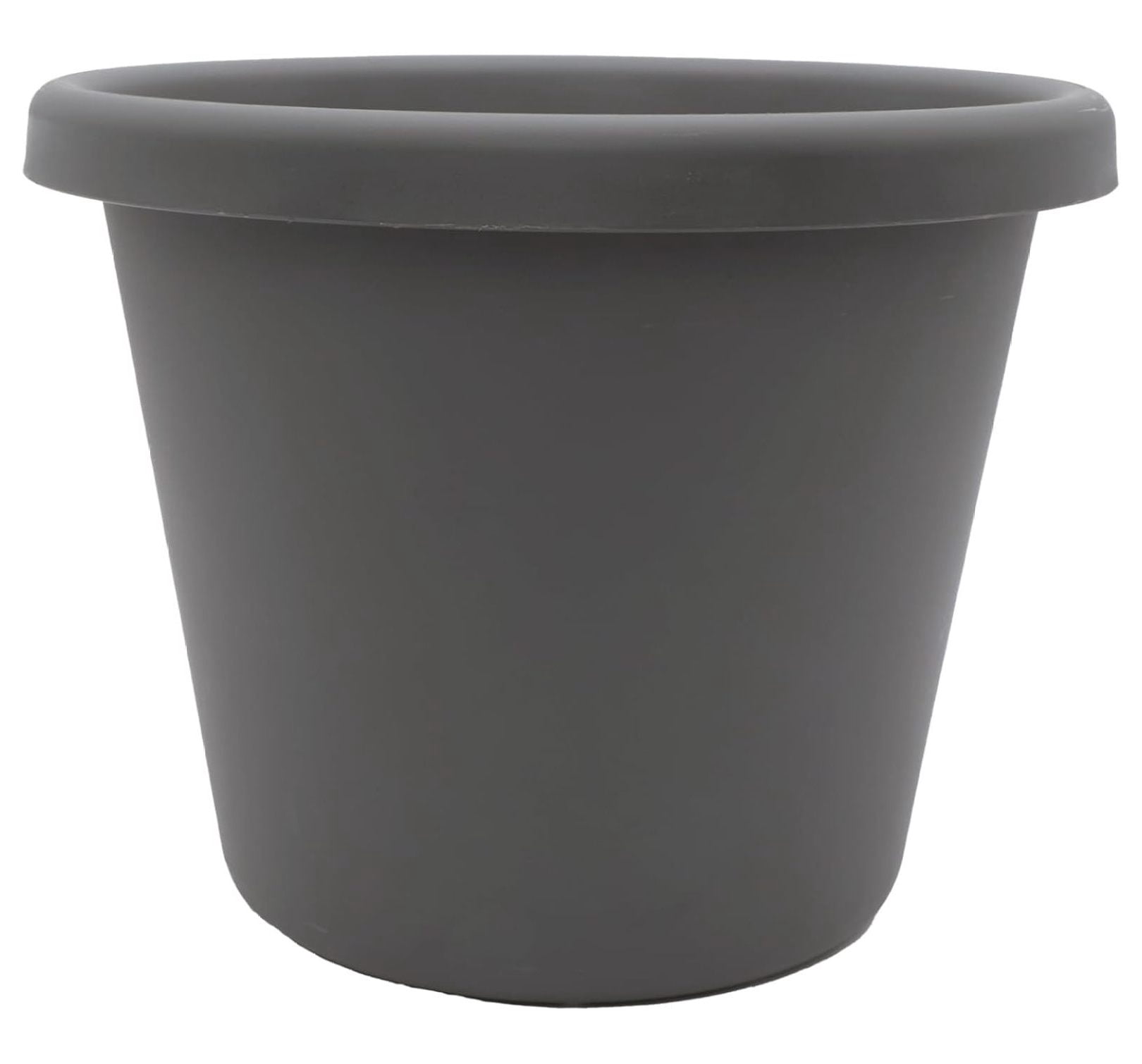 20 Inch Round Classic Planter - Large Plastic Plant Pot for Indoor ...