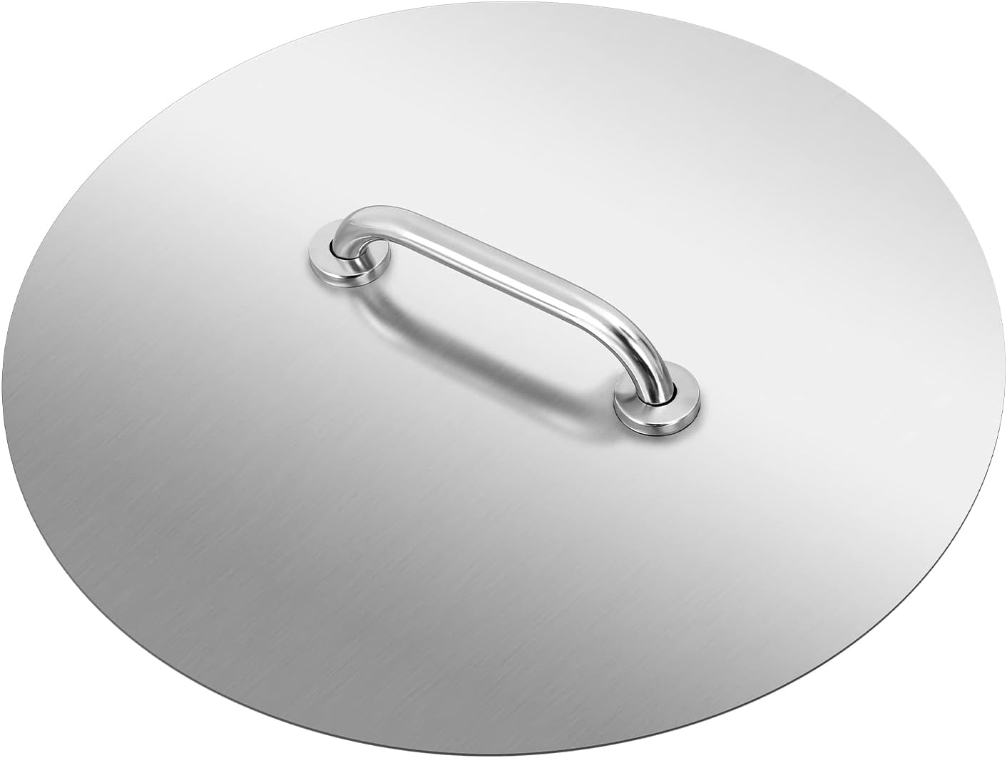 20 Inch Round Fire Pit Lid, 304 Stainless Steel Fire Pit Ring Lid 1.5 ...