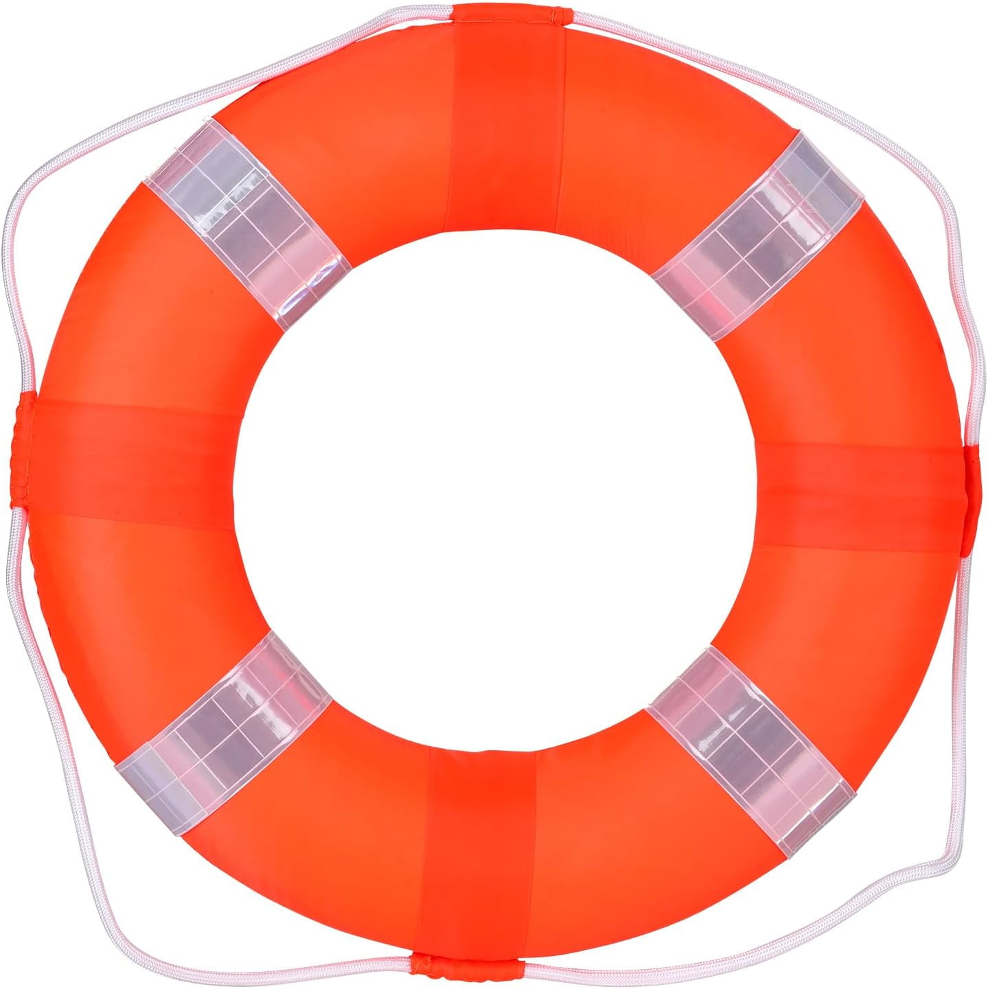 20 Inch Safety Life Preserver Ring Buoy for Swimming, Swim Foam Ring ...