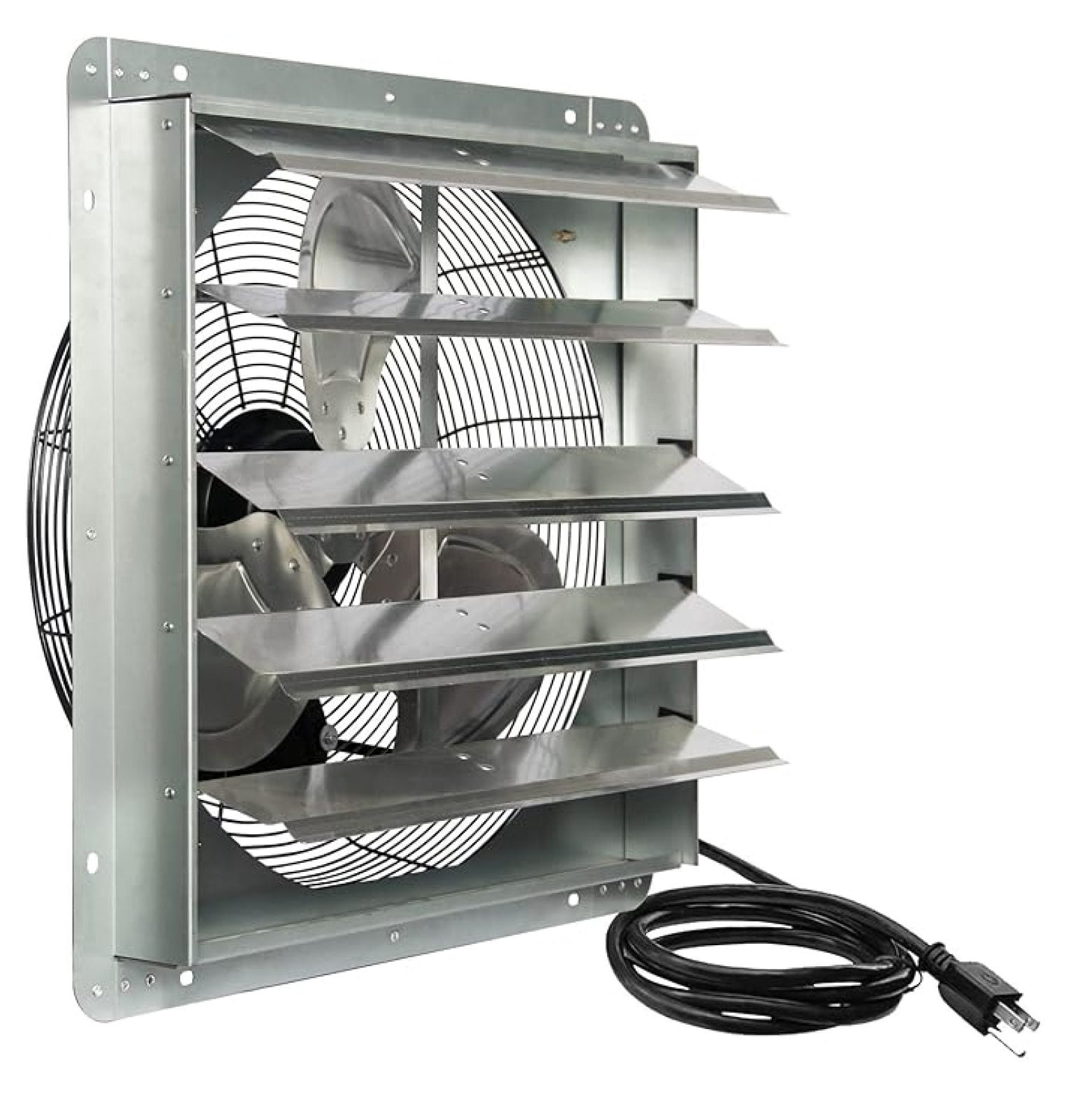 20 Inch Shutter Exhaust Fan With 1.65 Meters Power Cord Wall Mounted ...