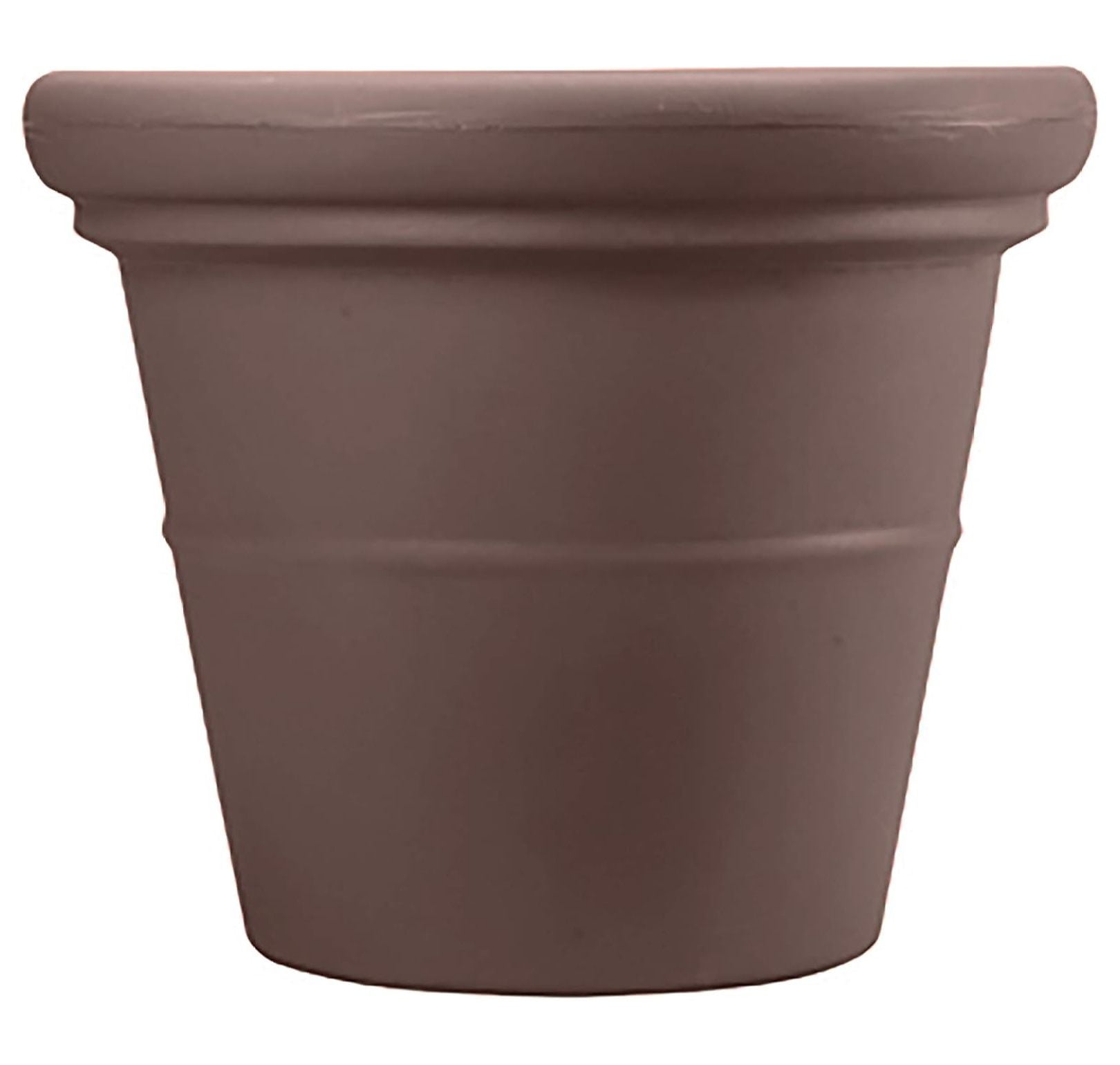 20 Inch Terrazzo Extra Large Round Planter - Rolled Rim Weather ...