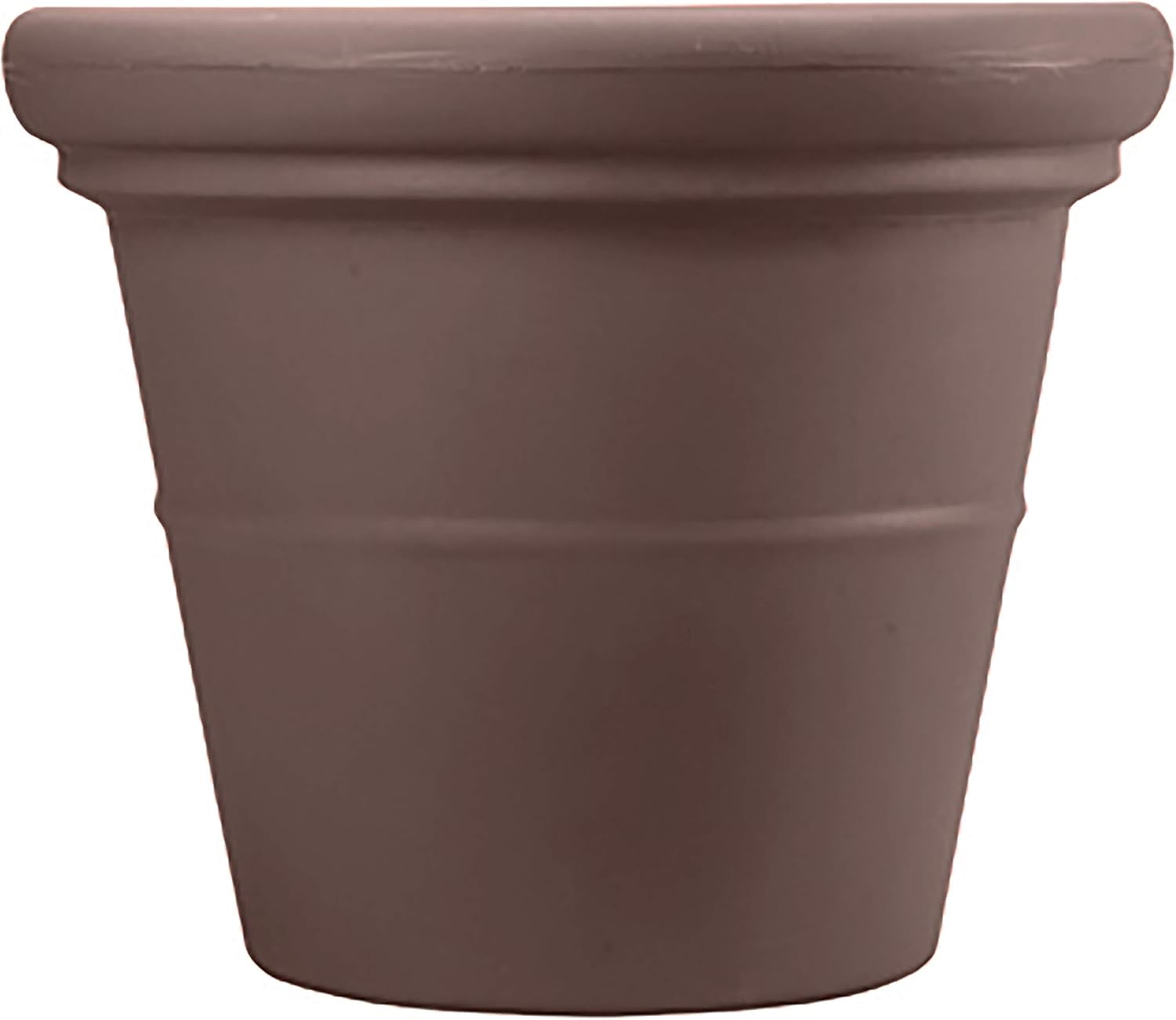 20 Inch Terrazzo Extra Large Round Planter - Rolled Rim Weather ...