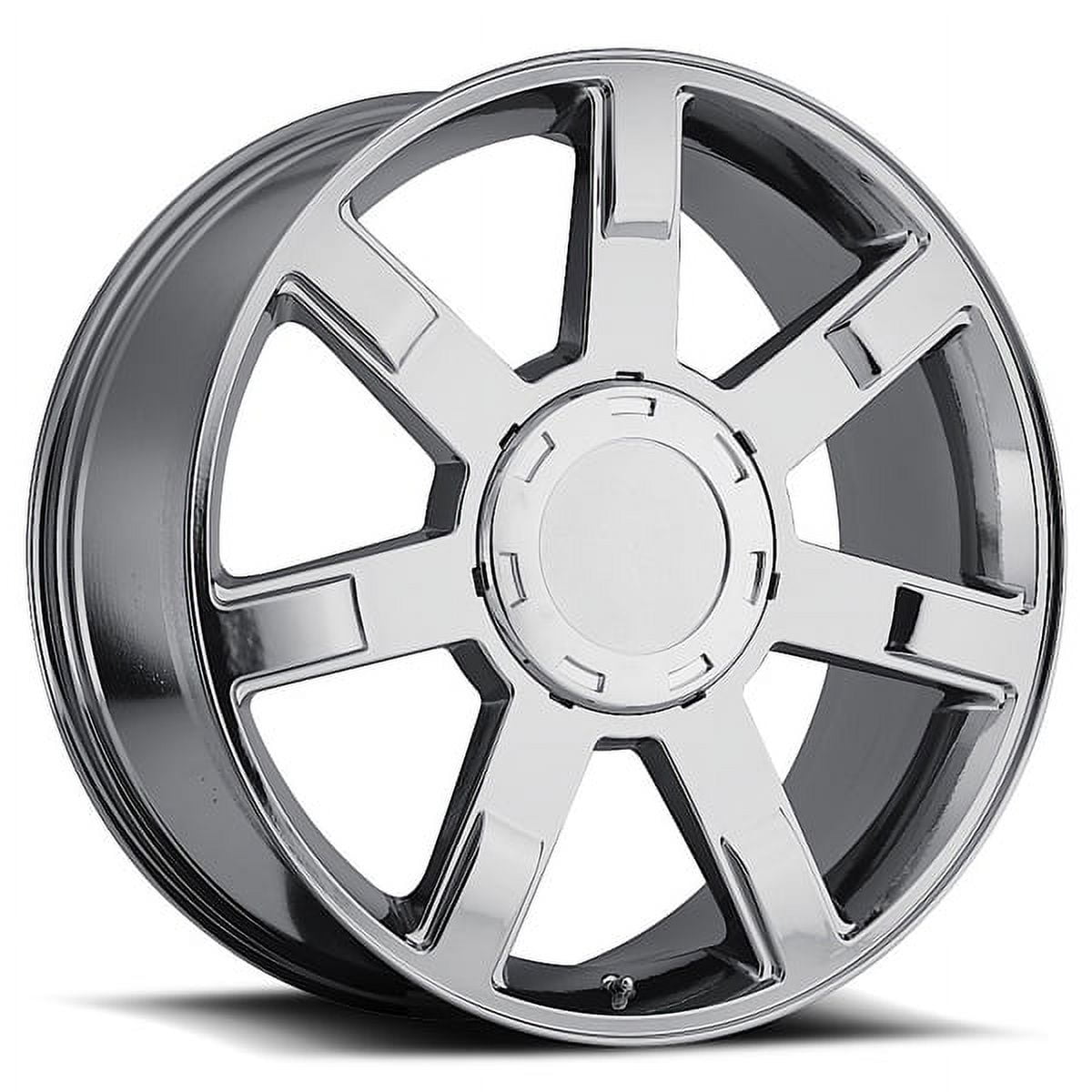 20" Inch Vision 858 Replica 20x9 6x139.7(6x5.5") +31mm PVD Chrome Wheel ...