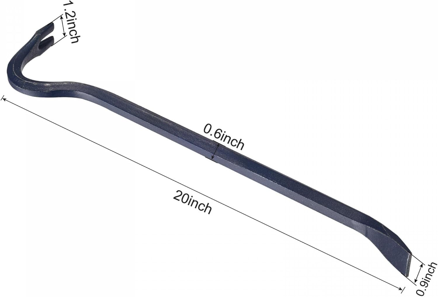 20 Inch Wrecking Sleever Steel Hexagonal Pry Angled Chisel End Wide ...