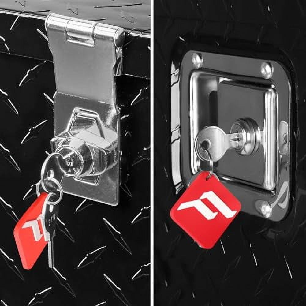 20 Inch and 48 Truck Bed Tool Box, Aluminum Heavy Duty Trailer Tool Box ...