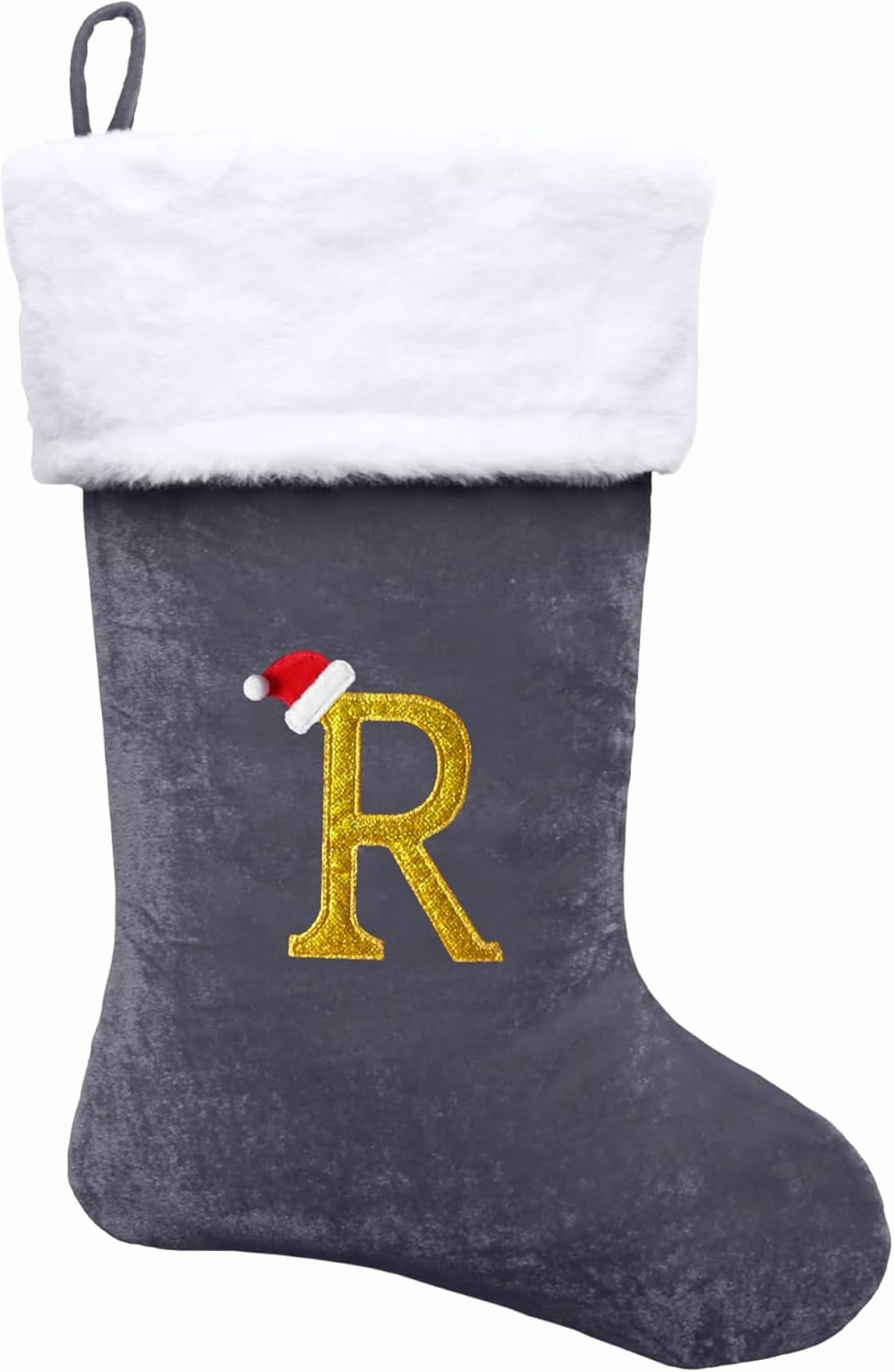 20 Inches Christmas Stockings with Customizable Letters, Large ...