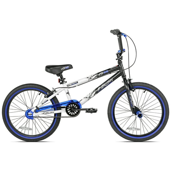 "Kent 20"" Ambush BMX Boy's Bike, Blue, Lightweight, Sturdy, Front ...