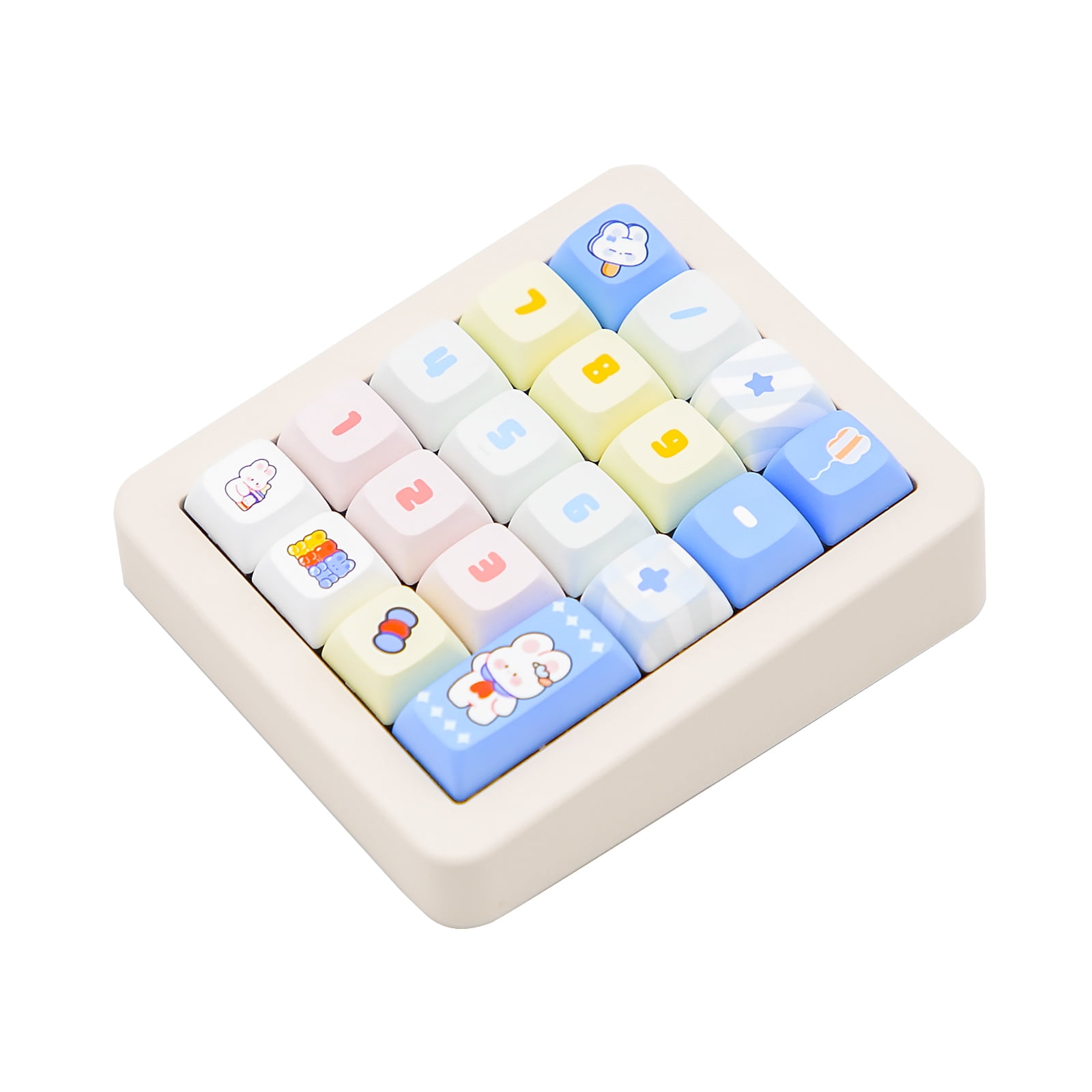 20-Key Mechanical Number Pad with Hot-Swappable Red Switches, RGB ...