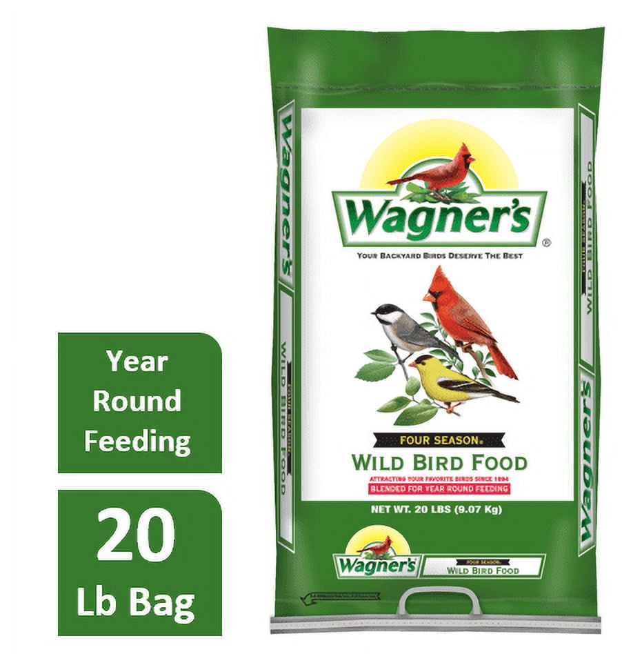 20 LB Wagner's Four Season Wild Bird Food - Walmart.com
