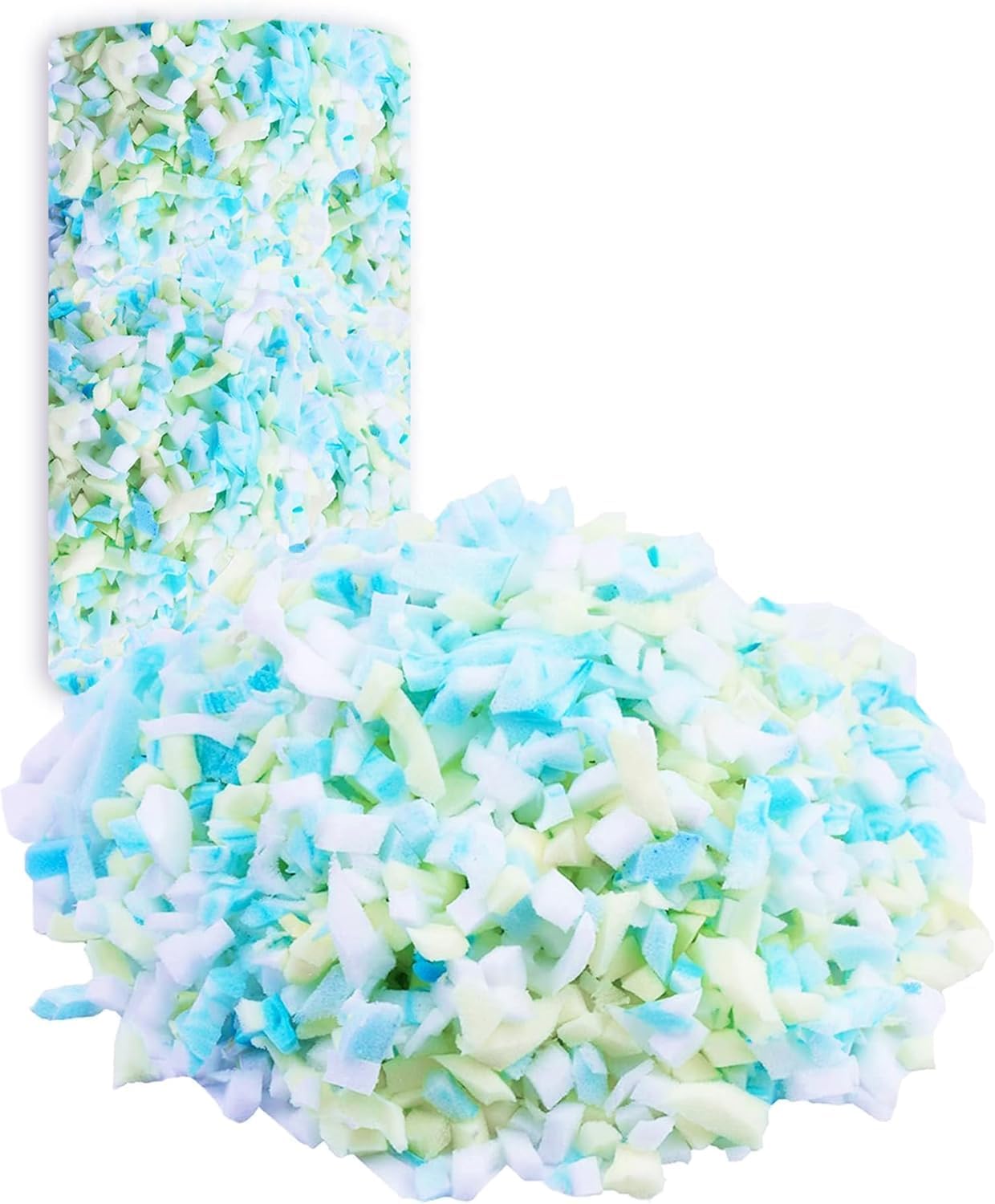 20 LBS Bean Bag Filler Resuable Shredded Memory Foam Stuffing for ...
