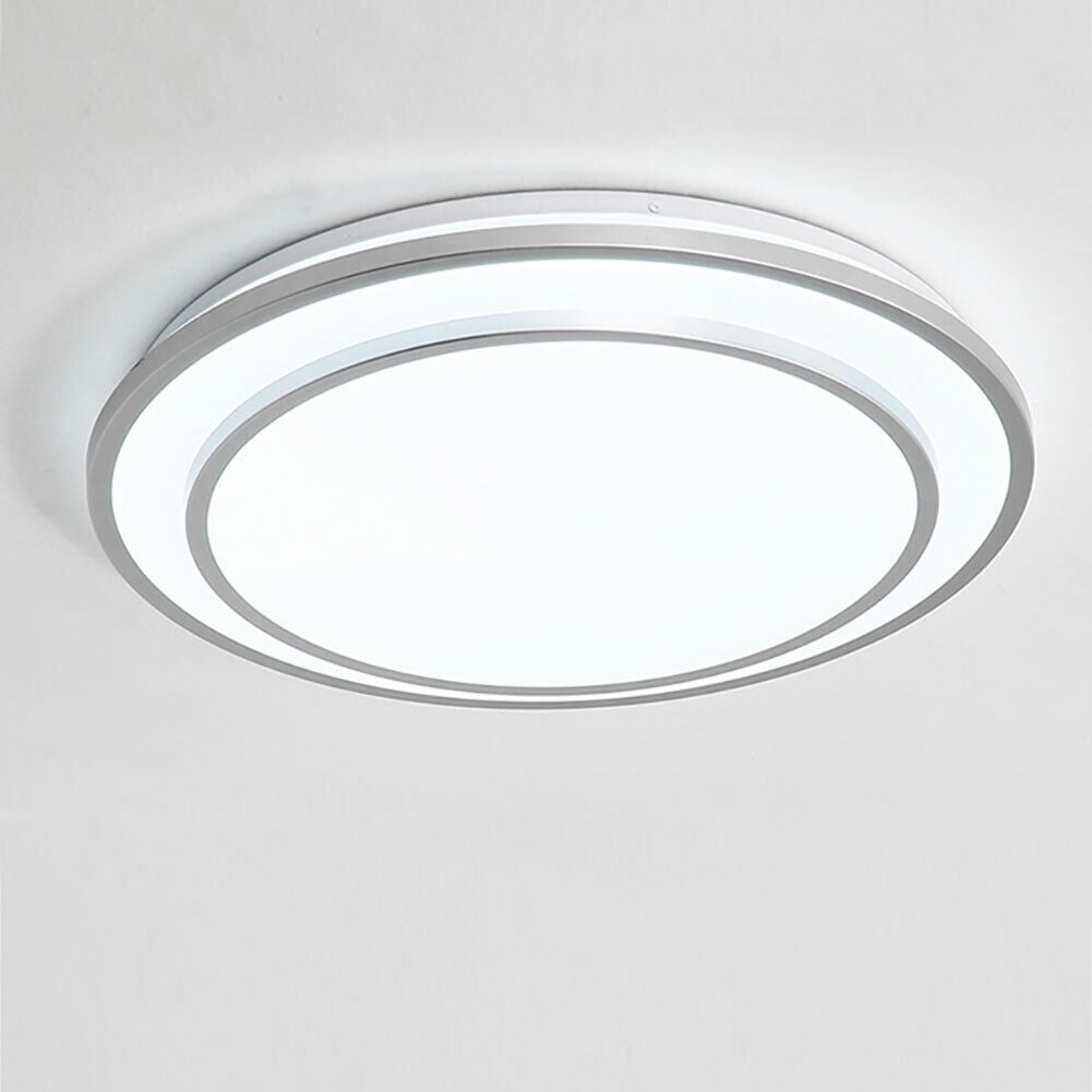 20'' LED Dimmable Ceiling Light - 3-Color Lamp Bedroom Flush Mount ...