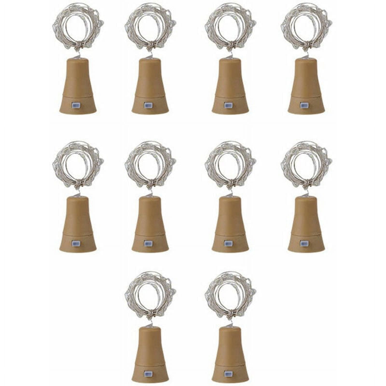 20 LED Quick-Charge Rechargeable USB Fairy Lights, Flexible Copper Wire ...