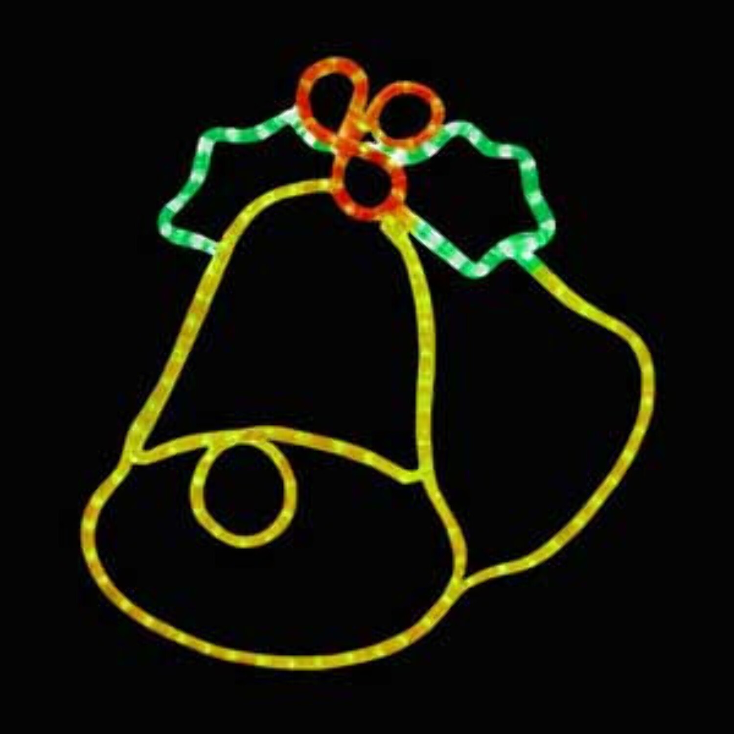 20 LED Rope Light Ringing Bells Silhouette Motif Display - Walmart.com