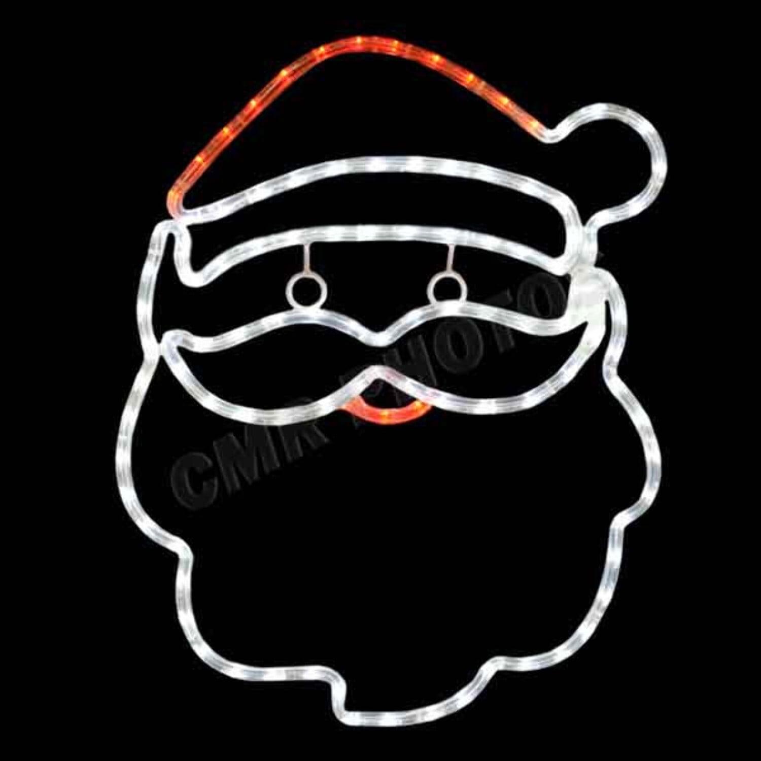 20 LED Rope Light Santa Window Silhouette Motif Display - Walmart.com