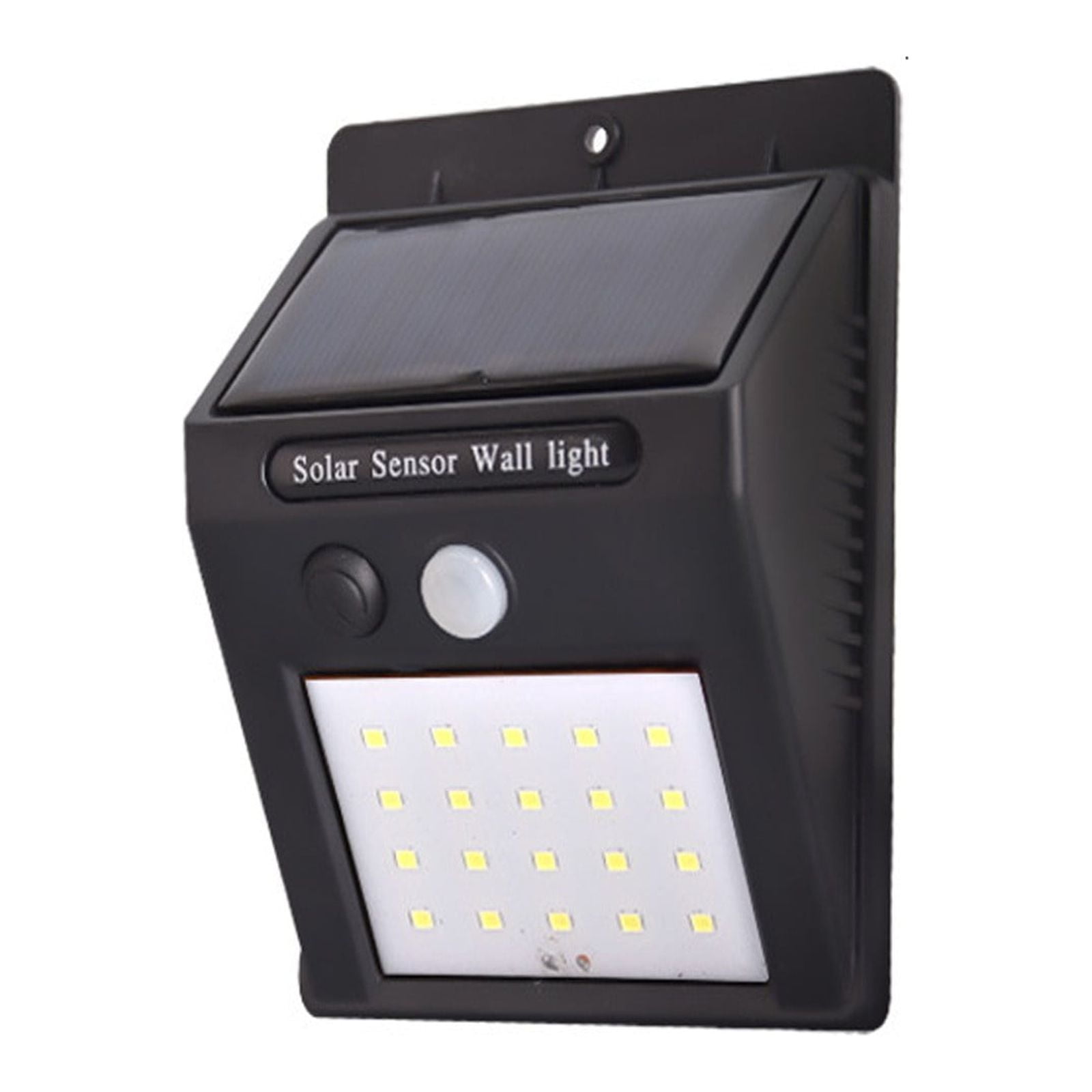 20 LED Solar Wall Light Motion Sensor Human Body Induction Waterproof ...