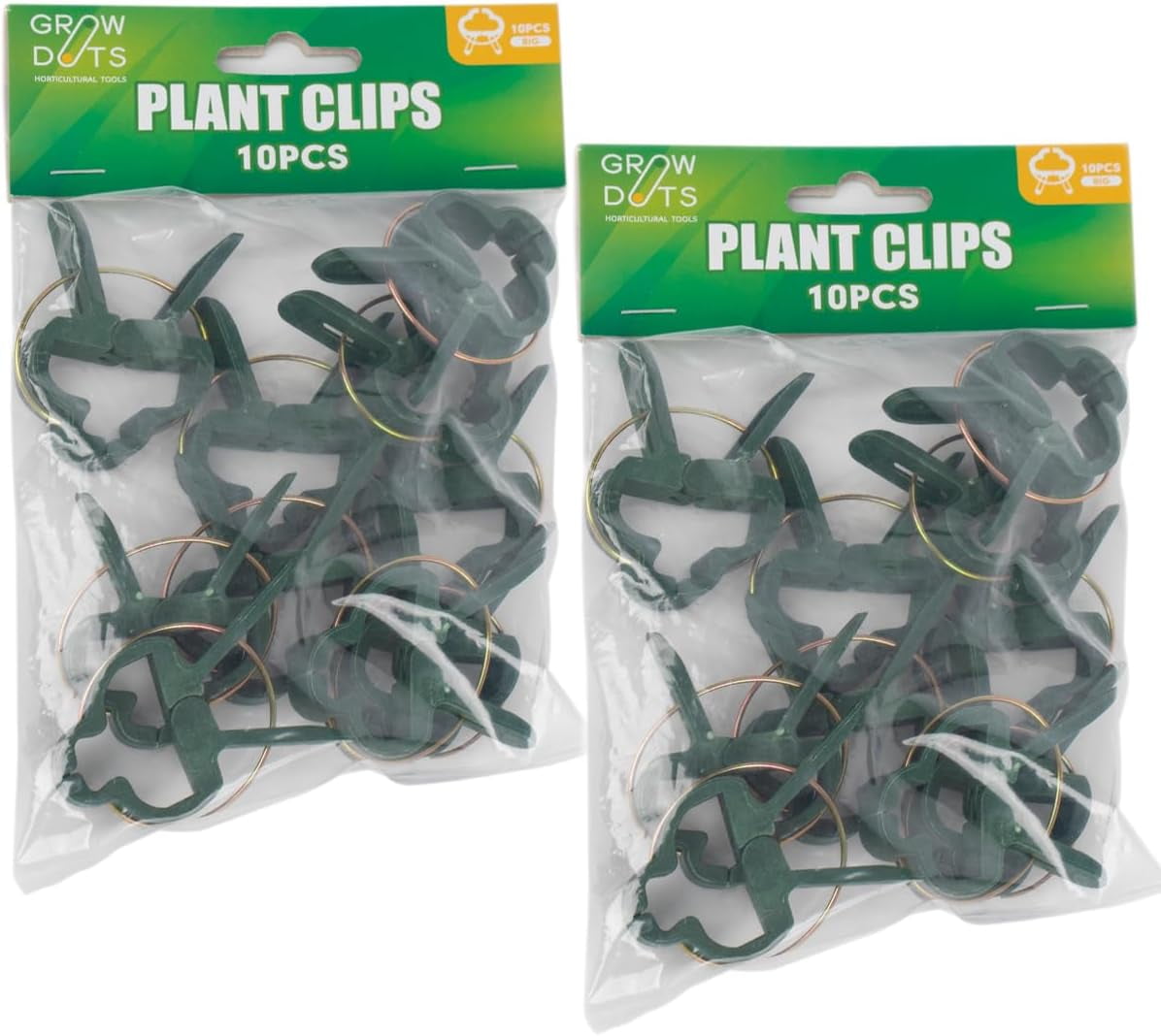 20 Large Plant Support Clips Gardening Plant and Flower Loop Gripper ...
