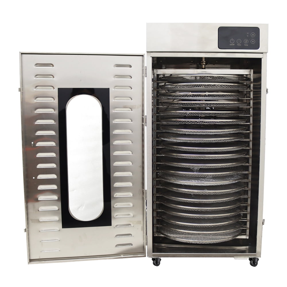 20 Layer Rotary Fruit Vegetable Drying Machine Food Dehydrator Dryer ...