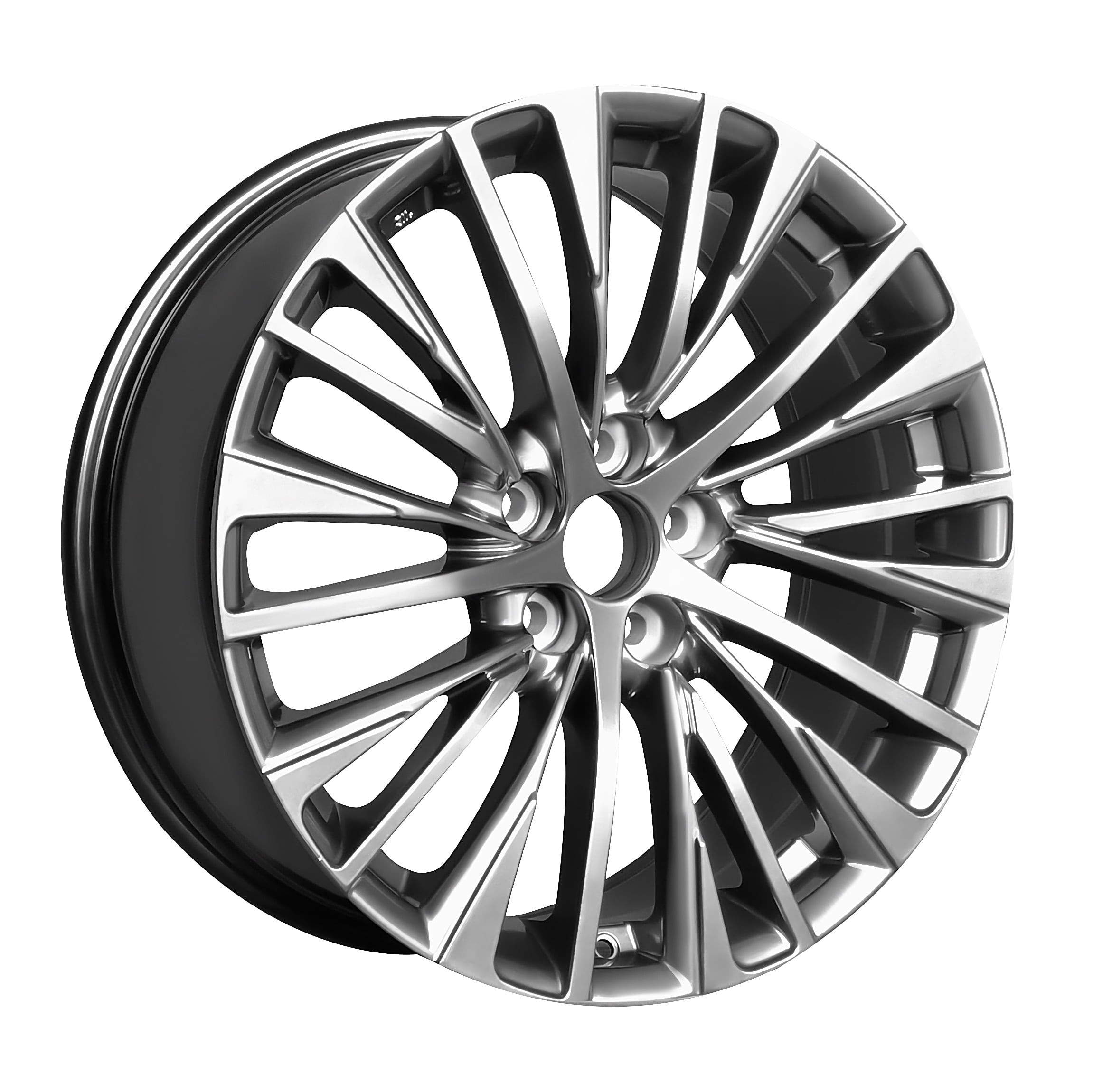 20" Lexus Toyota Style Hyper Black Alloy Wheel Rim – 5x114.3mm, 1PC ...