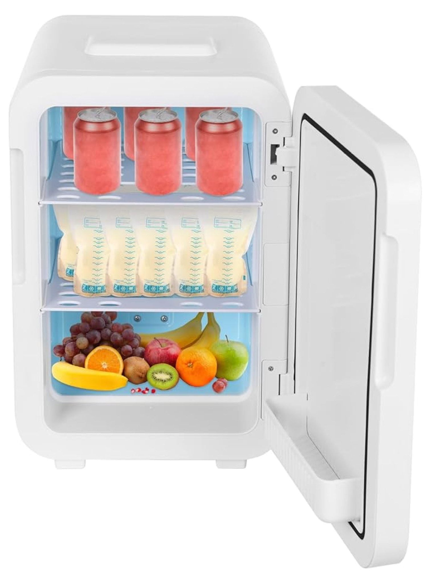 20 Liter Mini Fridge with Temperature Control, Multifunctional ...