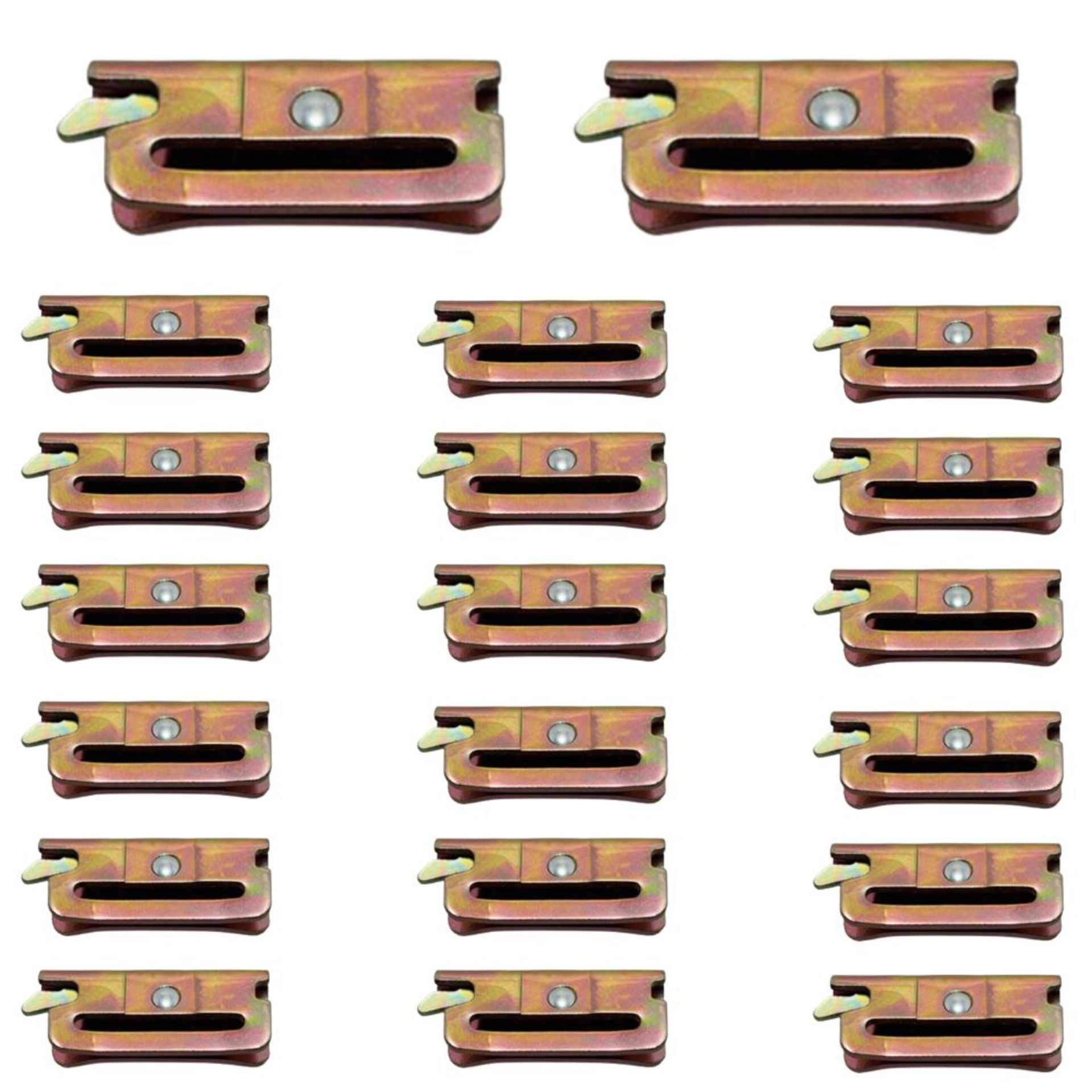 "20 Loose E-Track Spring Fittings for Creating Custom TieDown Straps ...