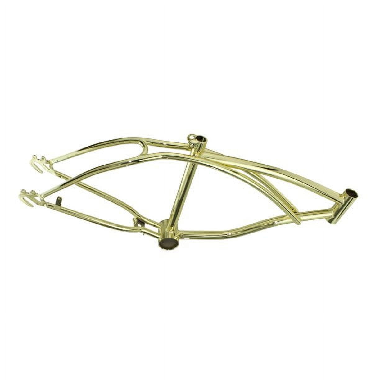 20" Lowrider Bike Frame(Gold) - Walmart.com