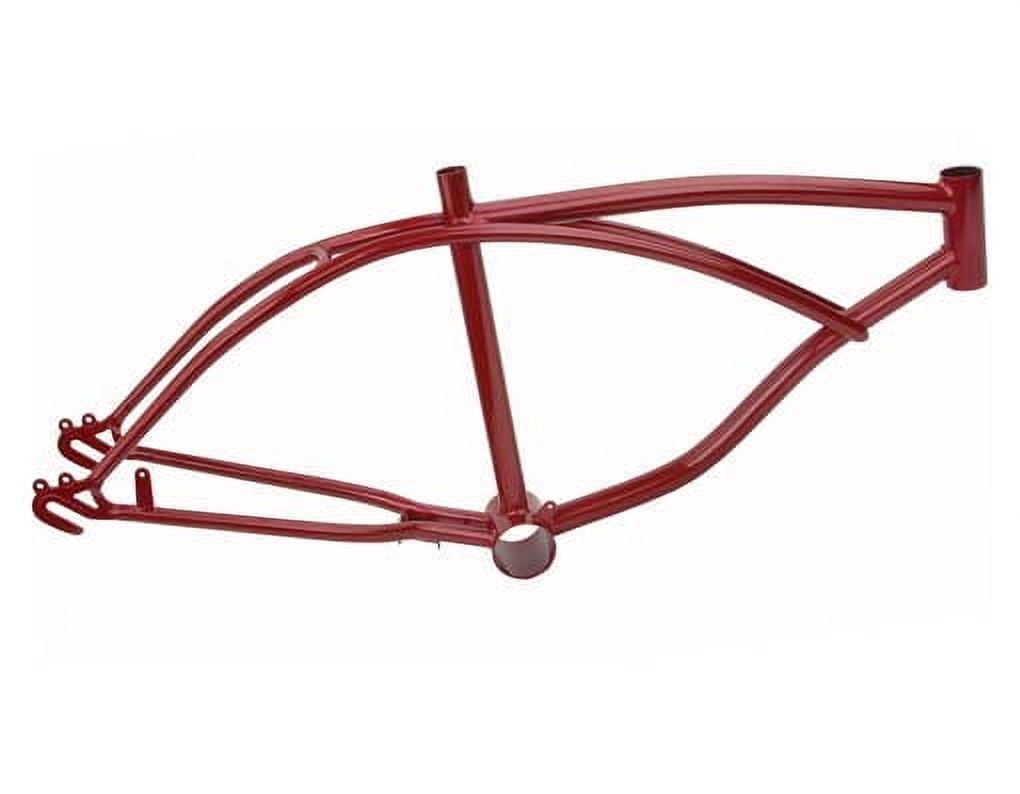 20" Lowrider Frame Metallic/Red. Bike frame, bicycle frame, lowrider ...