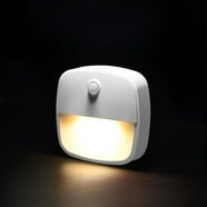 2 Pack Small Portable LED Night Light, Cordless Battery Powered, Eye ...