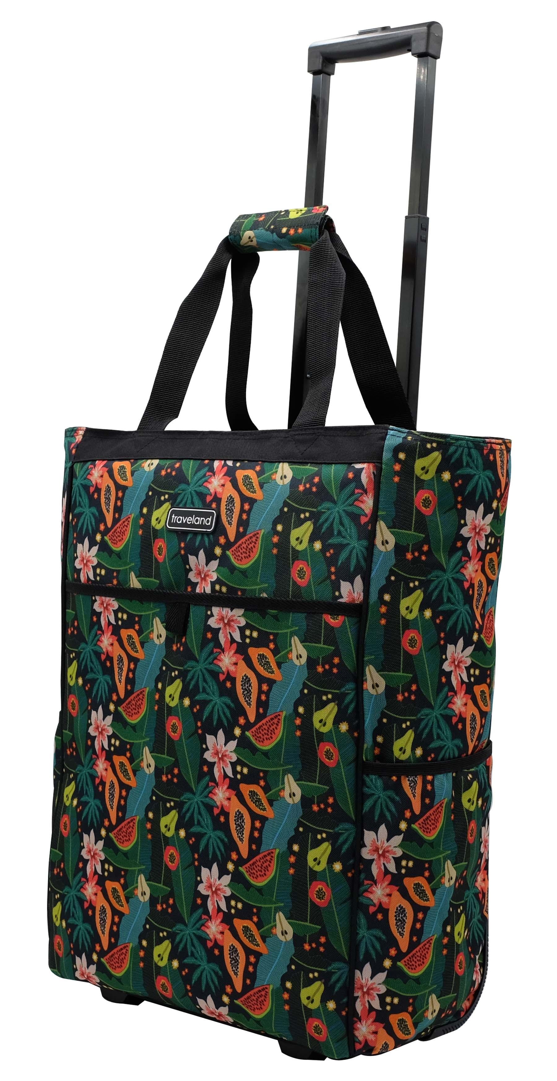 20" MULTI-PURPOSE ROLLING TOTE BAG-FRUIT - Walmart.com