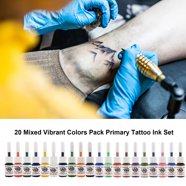 Dynamic Burgundy Red Tattoo Ink – Professional Long-Lasting Tattooing ...