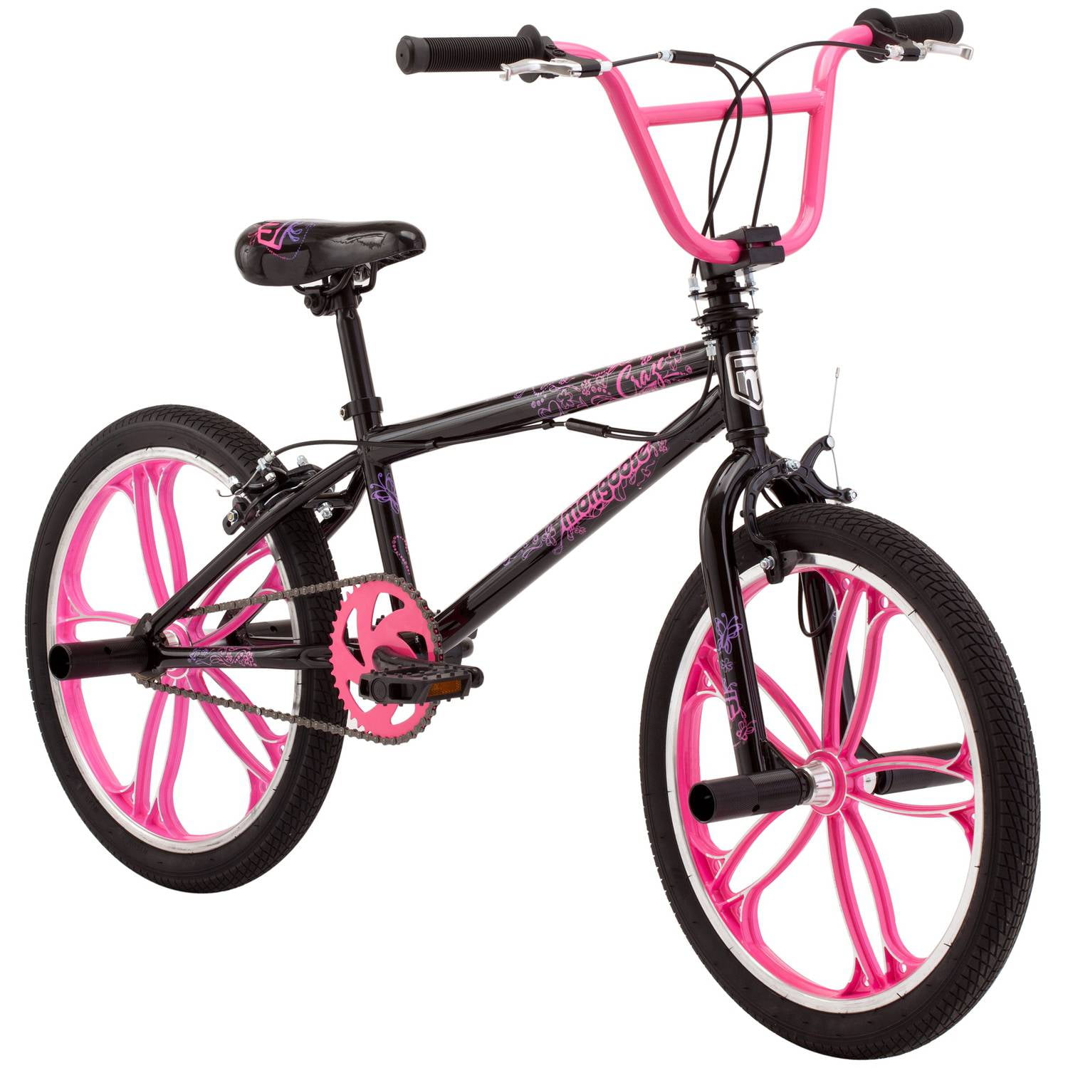 20" Mongoose Craze Freestyle Girls' BMX Bike - Walmart.com