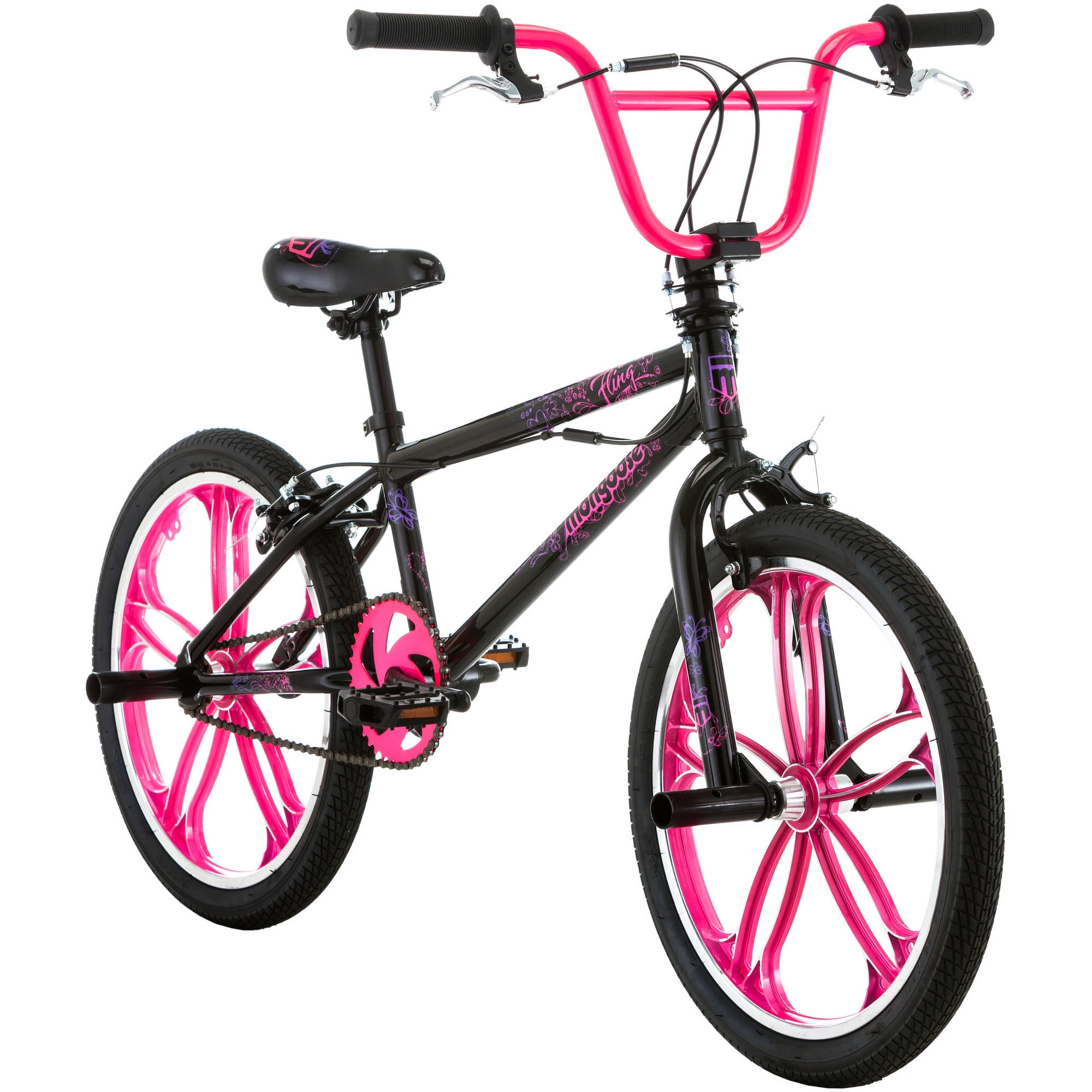 20" Mongoose Fling Mag Girls' Freestyle Bike - Walmart Business Supplies