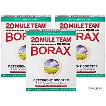 20 Mule Team Borax All Natural Laundry Detergent Booster & Multi ...
