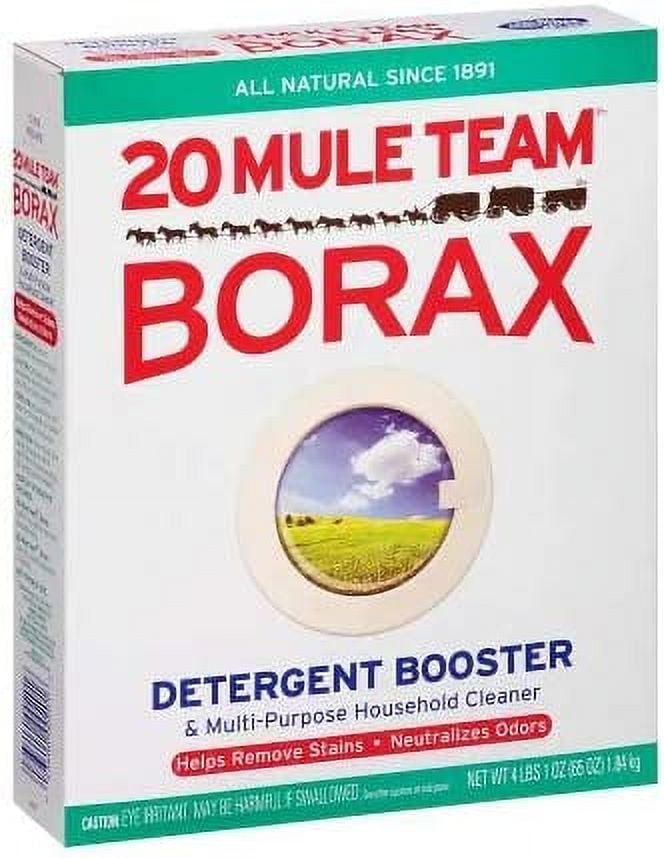 20 Mule Team Natural Laundry Booster & Multi-Purpose Household Cleaner ...