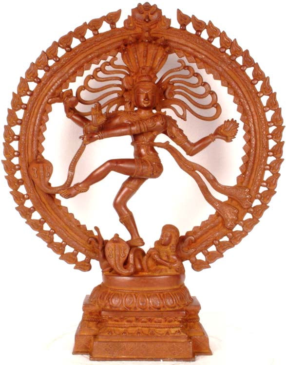 20" Nataraja Brass Idol | Handmade Brass Figurine | Made in India ...