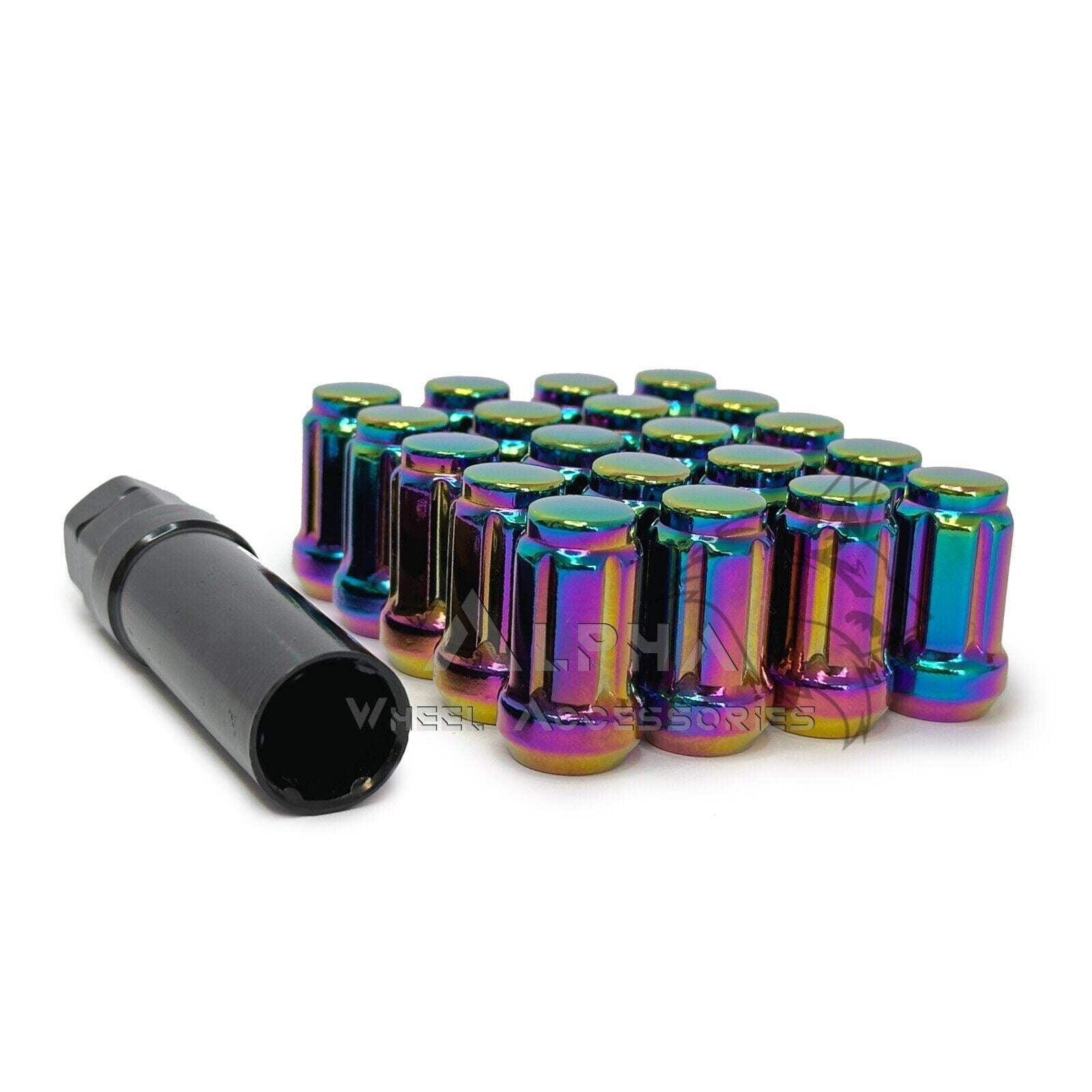 20 Neo 12x1.5 Spline Lug Nuts For Toyota Lexus For Camry Corolla Matrix ...