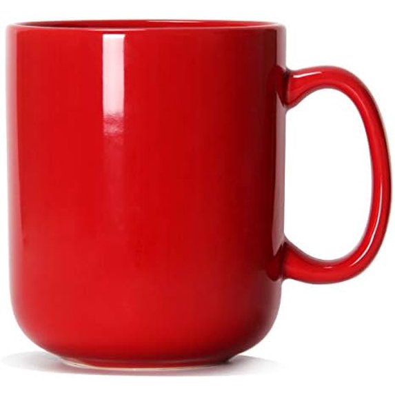 20 OZ Large Coffee Mug, M016 Plain Ceramic Boss Big Tea Cup with Handle ...