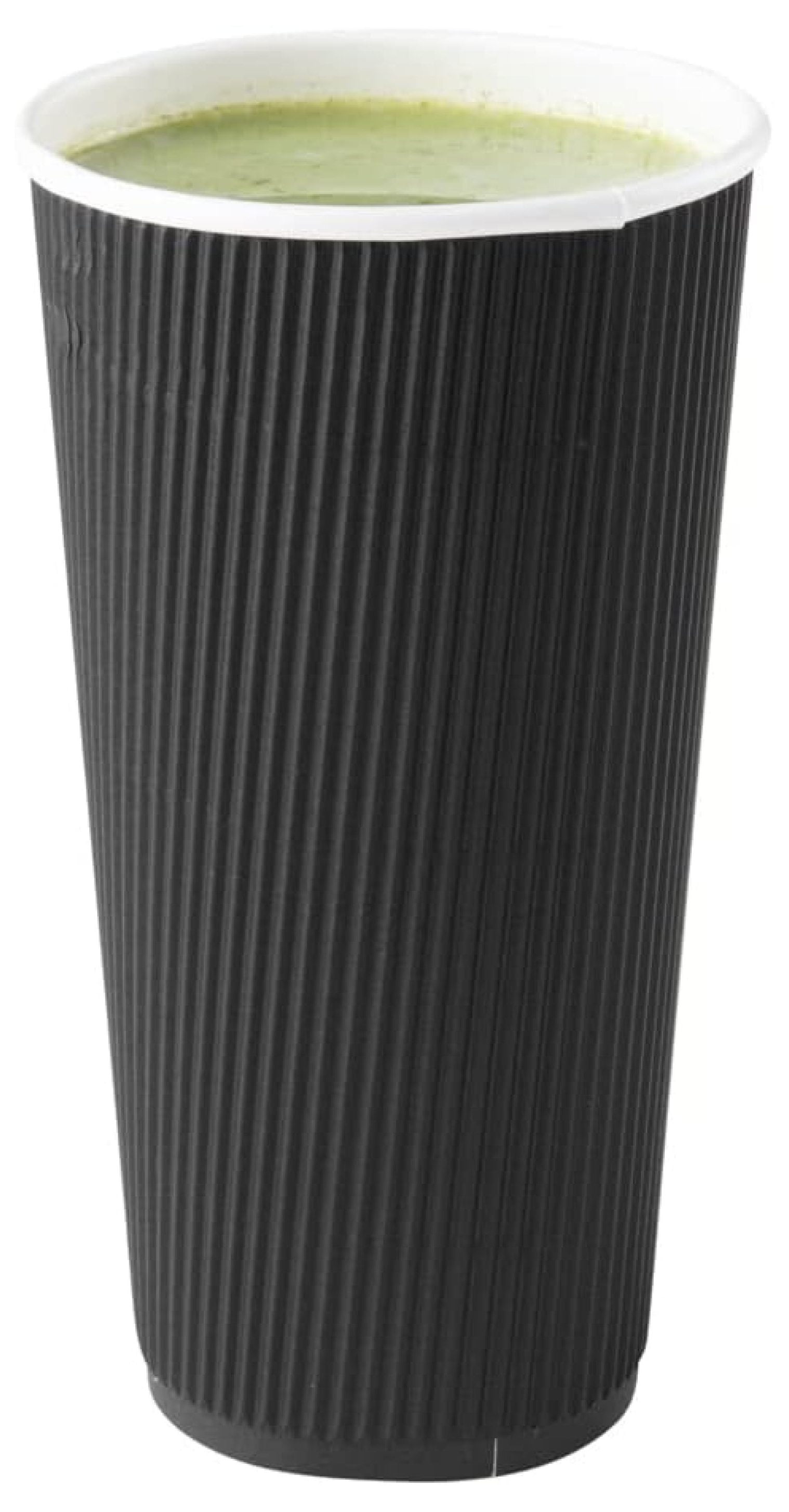 20 Ounce Ripple Insulated Coffee Cups 250 Double Wall Corrugated Coffee ...