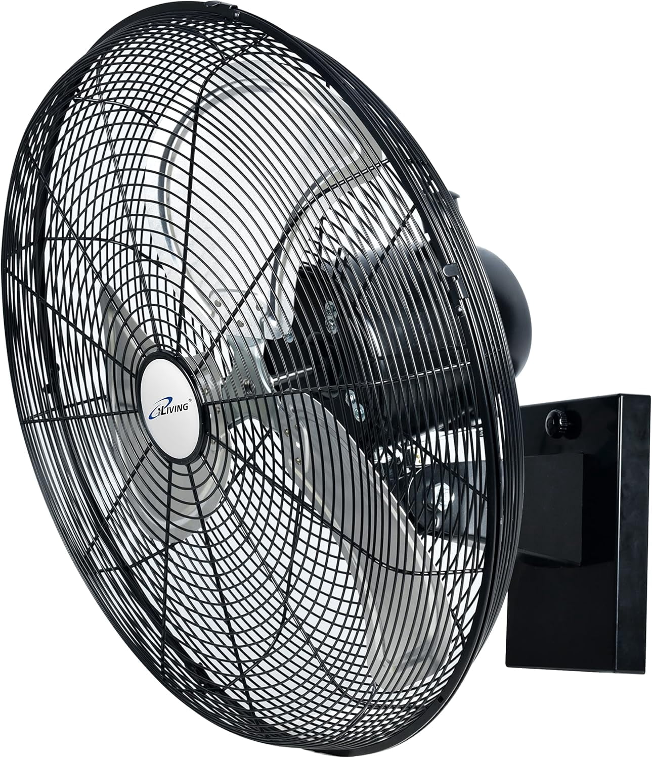 20" Outdoor Oscillating High Velocity Wall Fan with 4750 CFM Heavy Duty ...