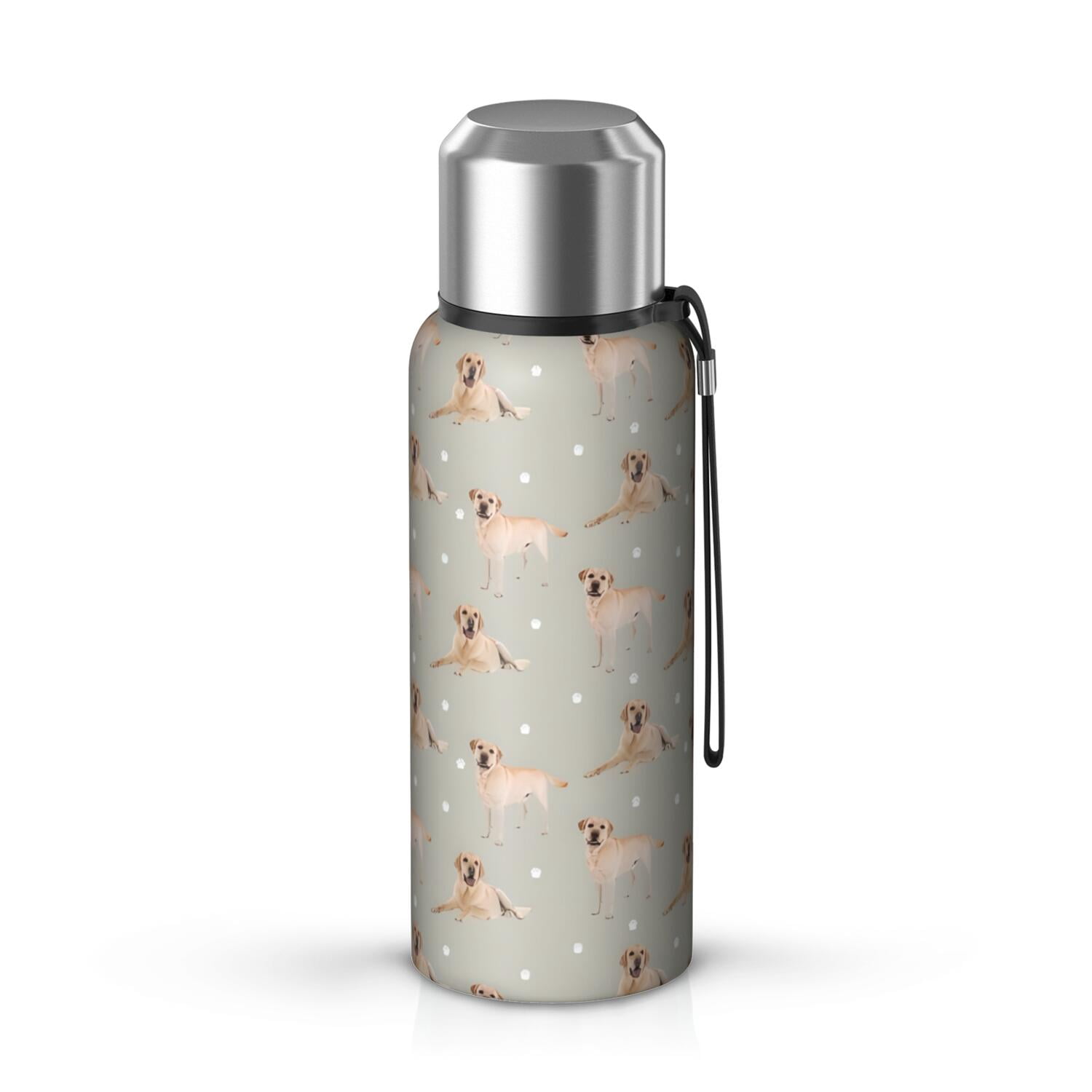 20 Oz Labrador Dog Coffee Tumbler Double Wall Insulated Stainless Steel ...