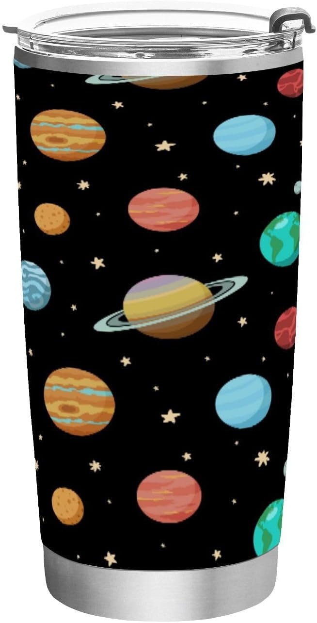 20 Oz Stainless Steel Vacuum Insulated Tumbler Solar System Planets ...