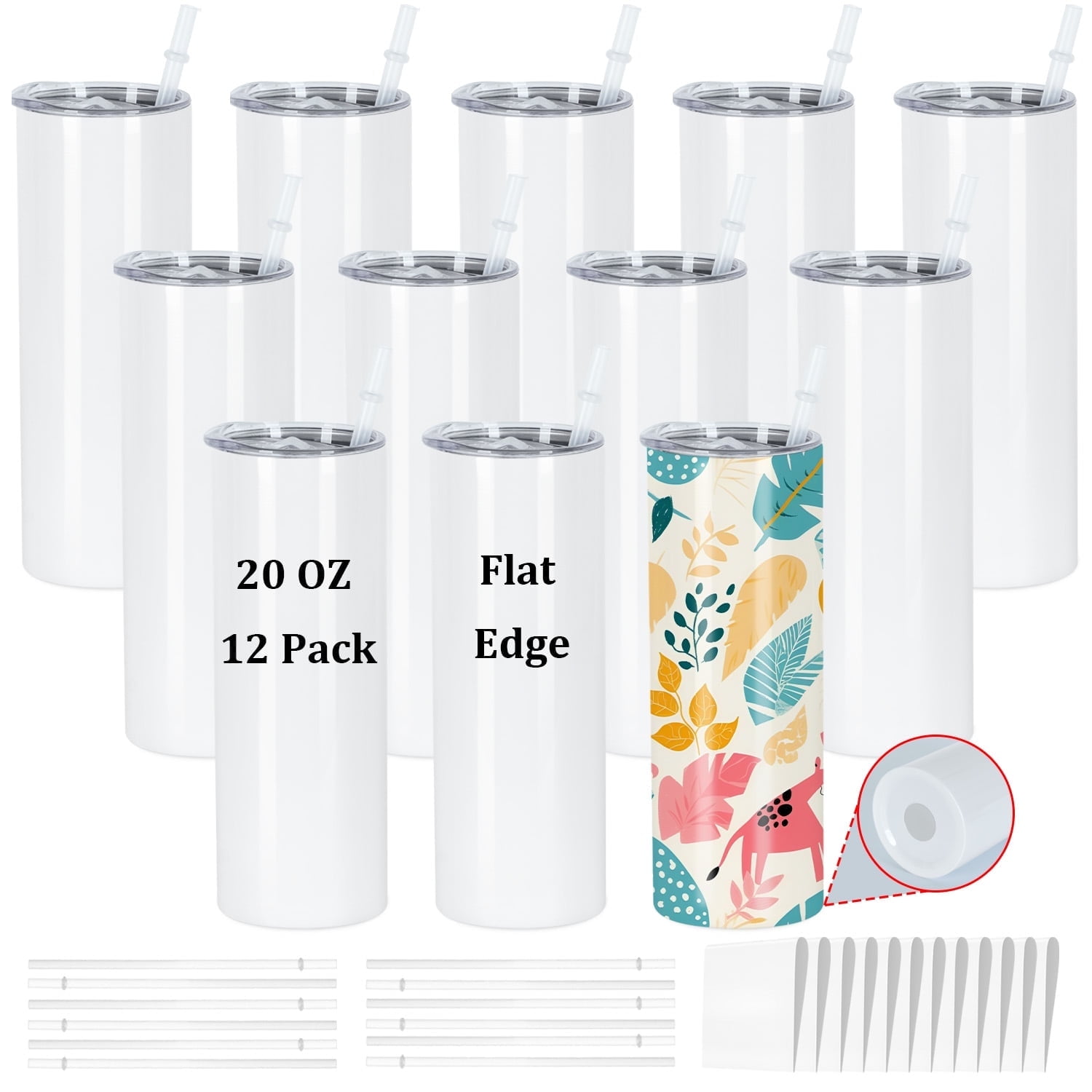 20 Oz Sublimation Tumblers Bulk, Sublimation Tumbler Stainless Steel ...