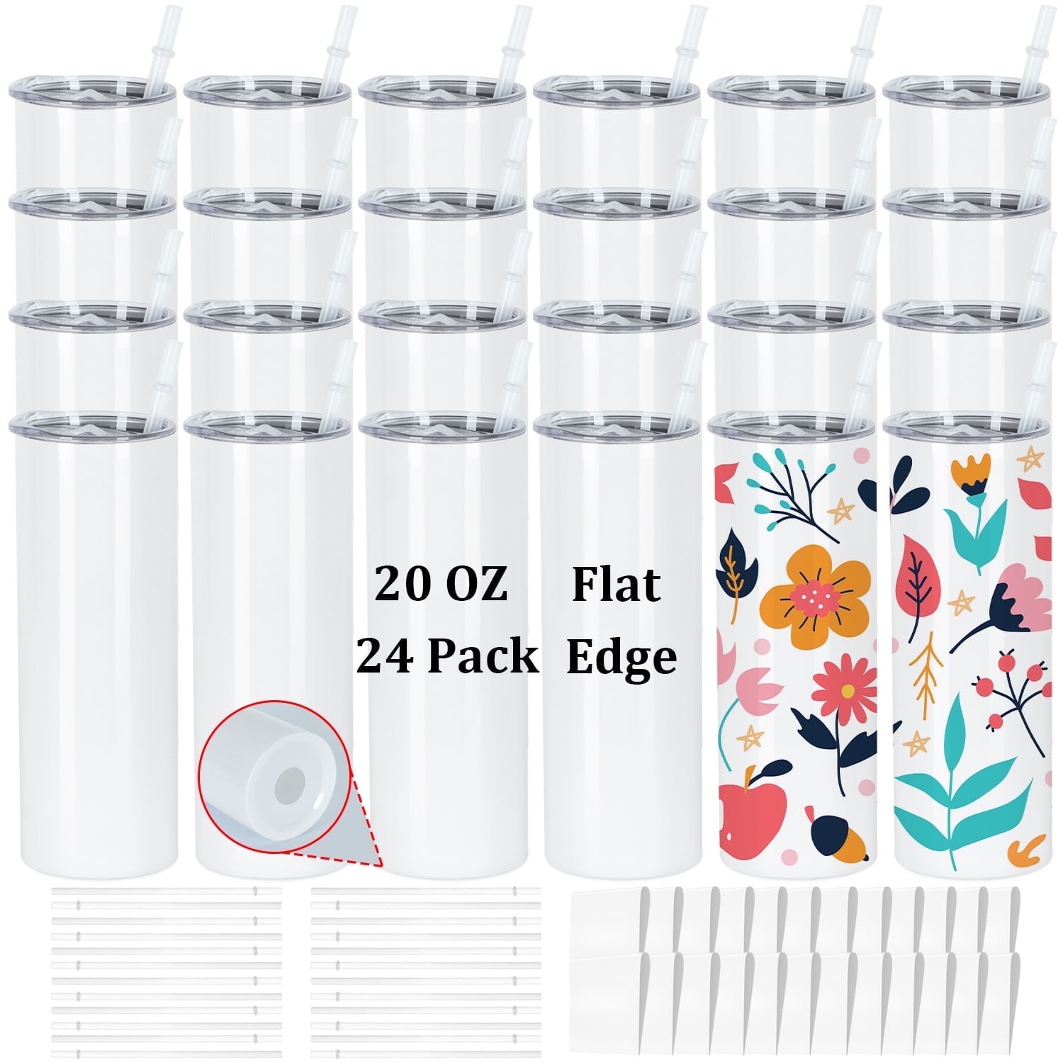 20 Oz Sublimation Tumblers Bulk, Sublimation Tumbler Stainless Steel ...