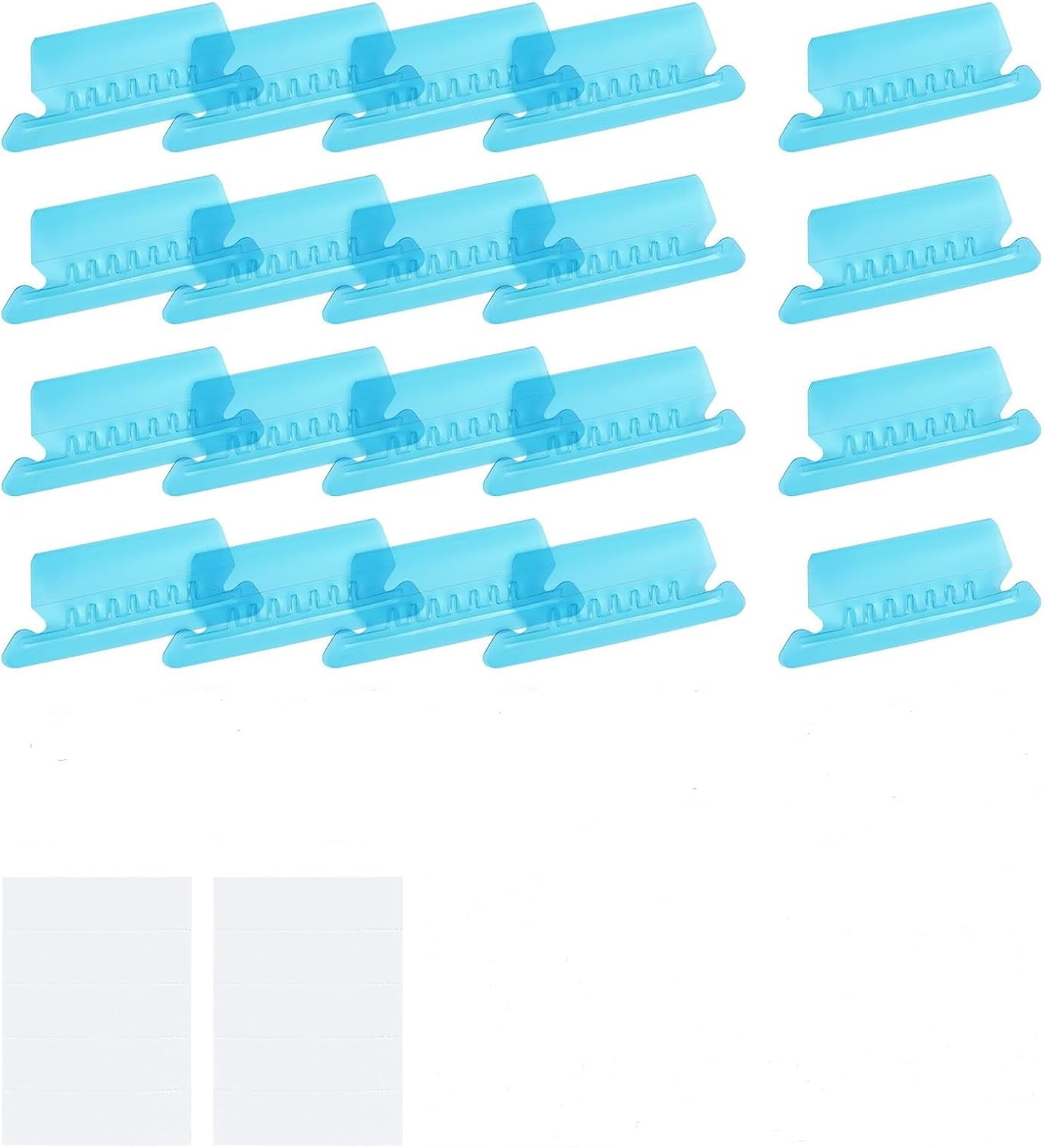 20- PACK Hanging File Folder Tabs, 2 Inch Insertable Tabs and Inserts ...