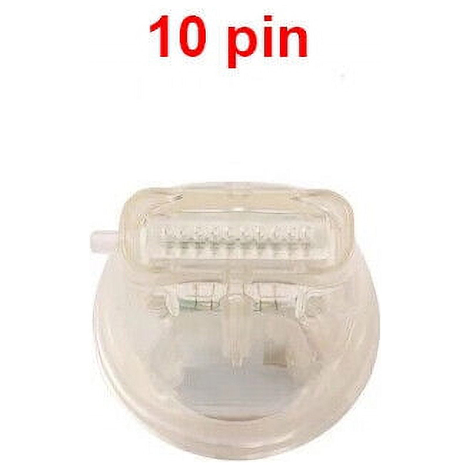 20 PCS 10Pins Micro Cartridges Gold Tips Head for Fractional Micro-Pins ...