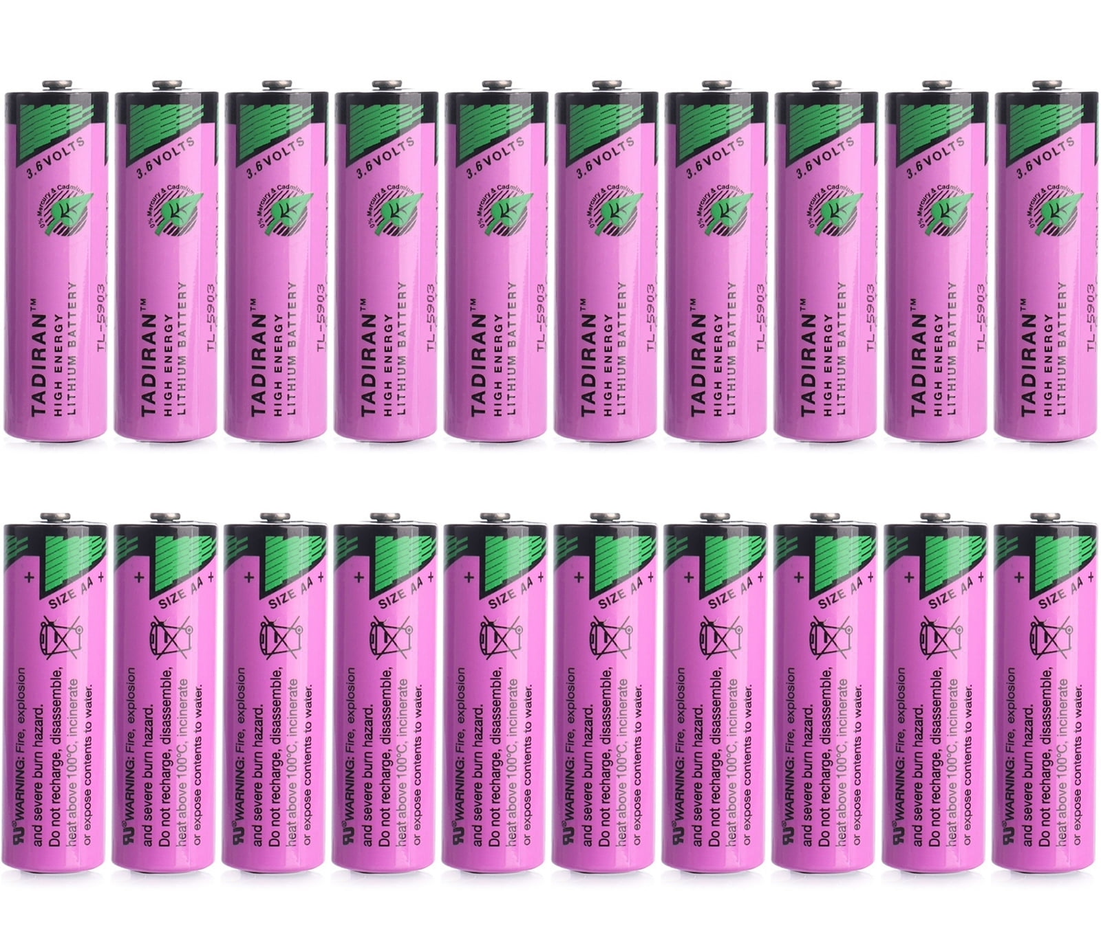 20 PCS 3.6V SL-360 2.4Ah PLC/TL-5903 Battery 6ES7971-0BA00 for Siemens ...