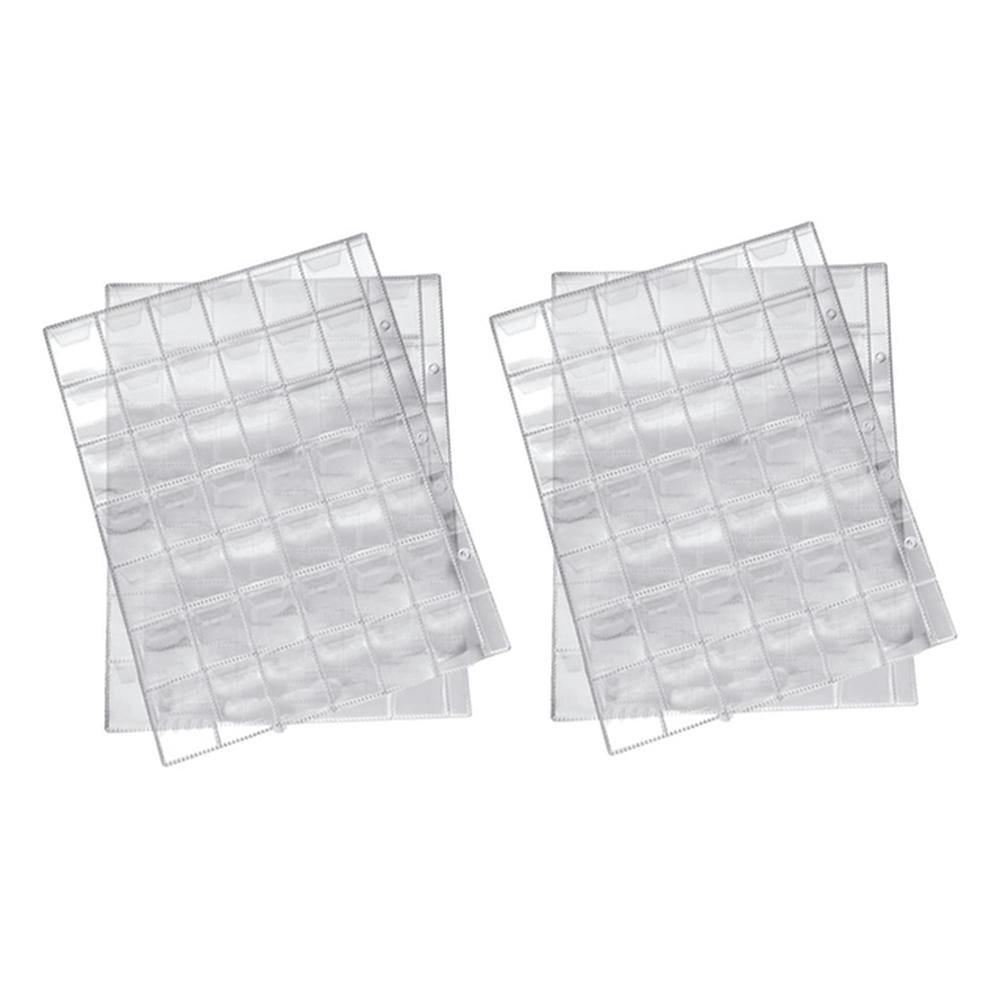 20 PCS 42 Pockets Clear Holders Folder Sheets Storage Cash Money ...