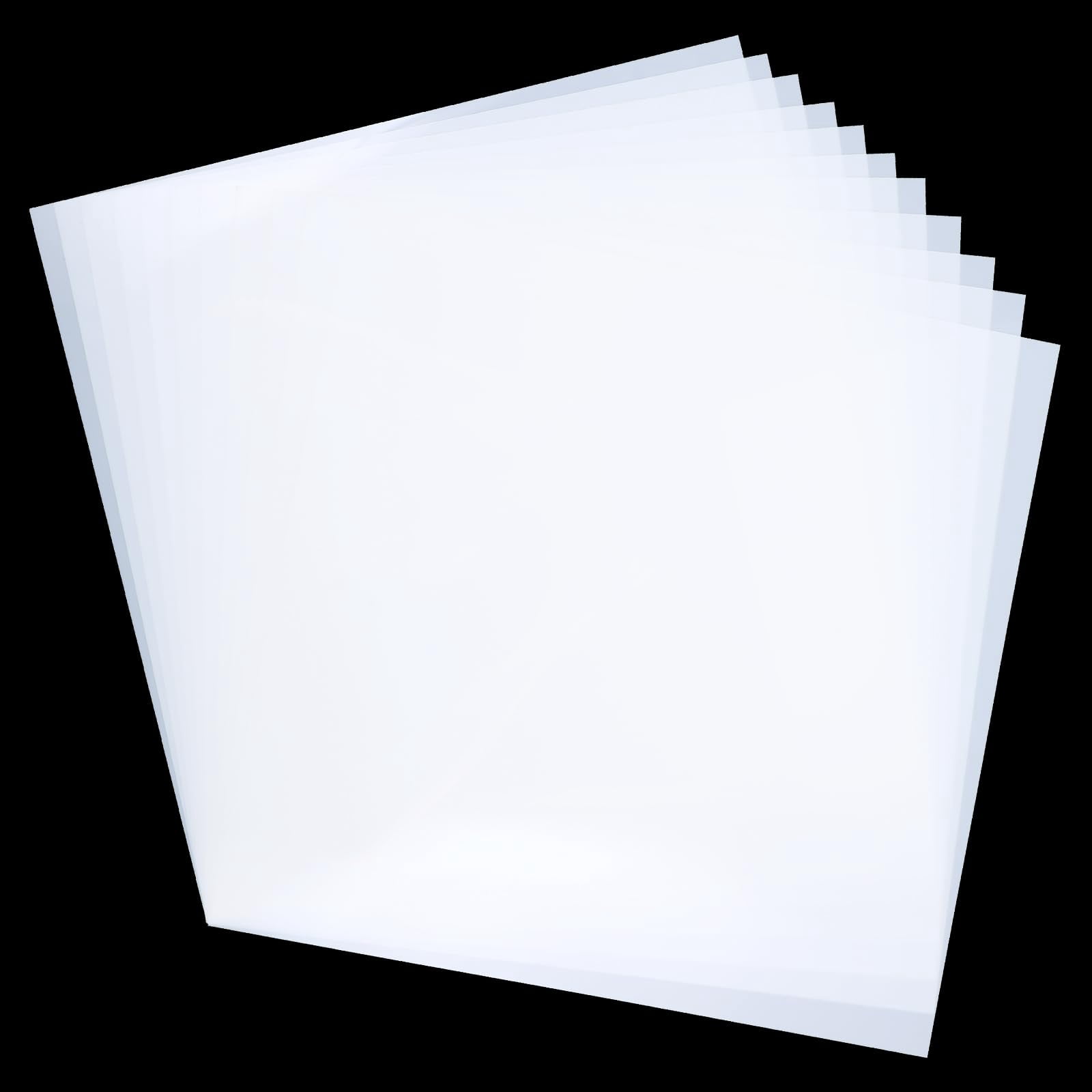 20 PCS 7.5mil Mylar KEF16 Sheets for Stencils, 12X12 Inch Blank Stencil ...
