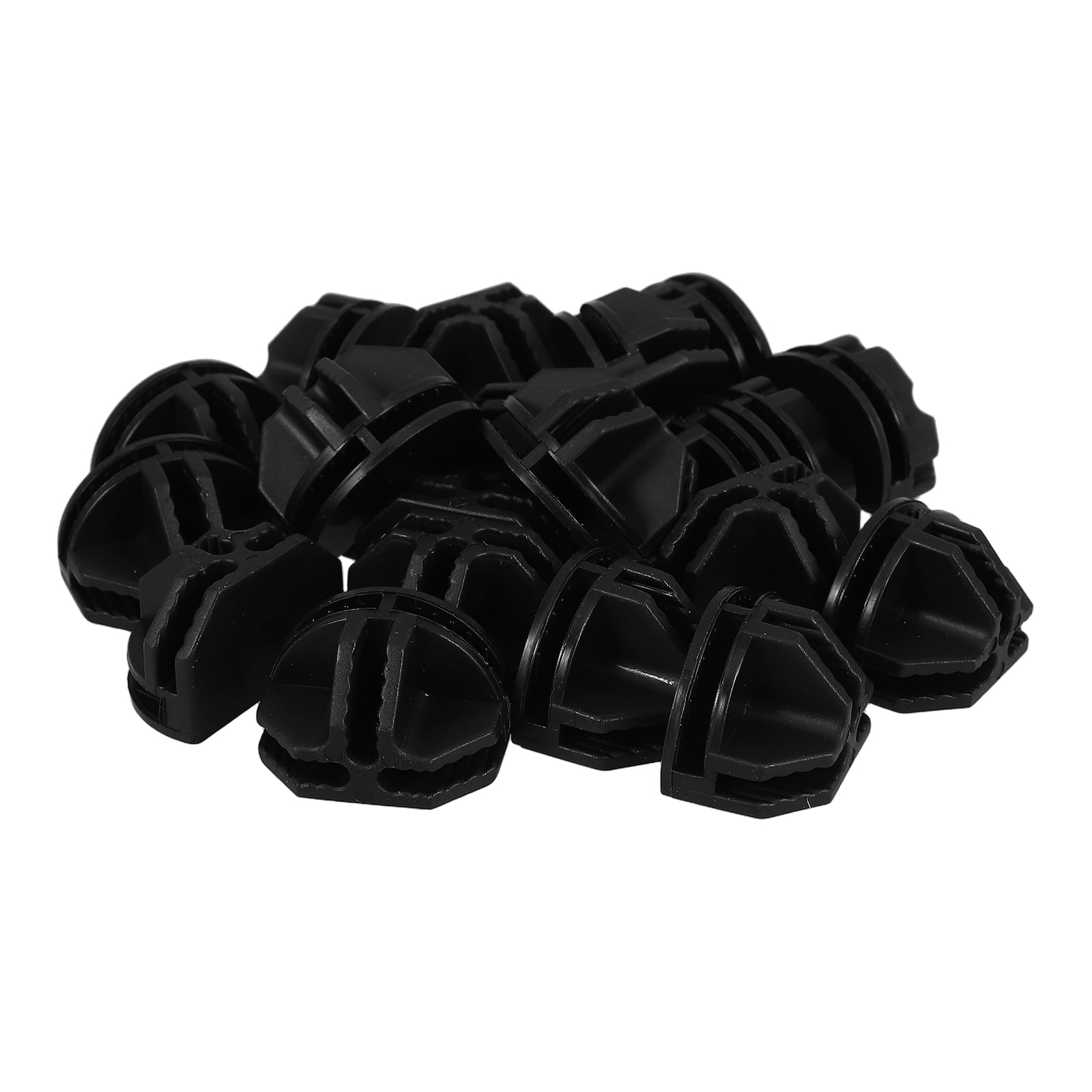 20 PCS Buckle Wire Rack Connector The Shelving Buckles Black - Walmart.com