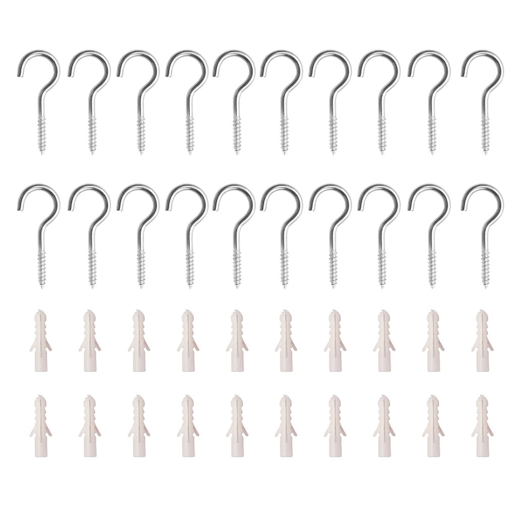 20 PCS // Ceiling Hooks Stainless Steel Screw Eye Hooks For Outdoor ...