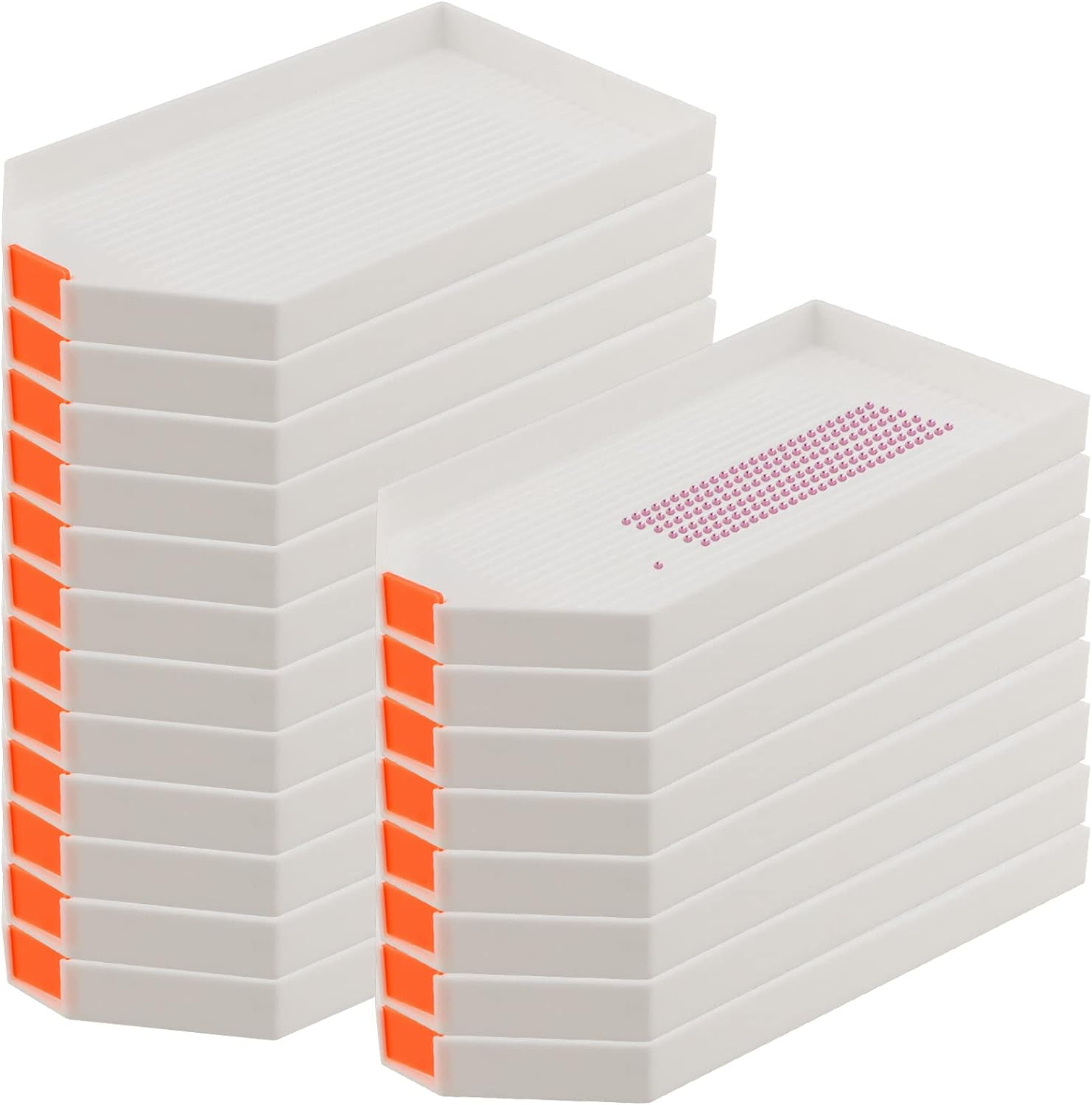 20 PCS Diamond Art Trays, Rhinestone Sorting Tray, Diamond Rhinestone ...